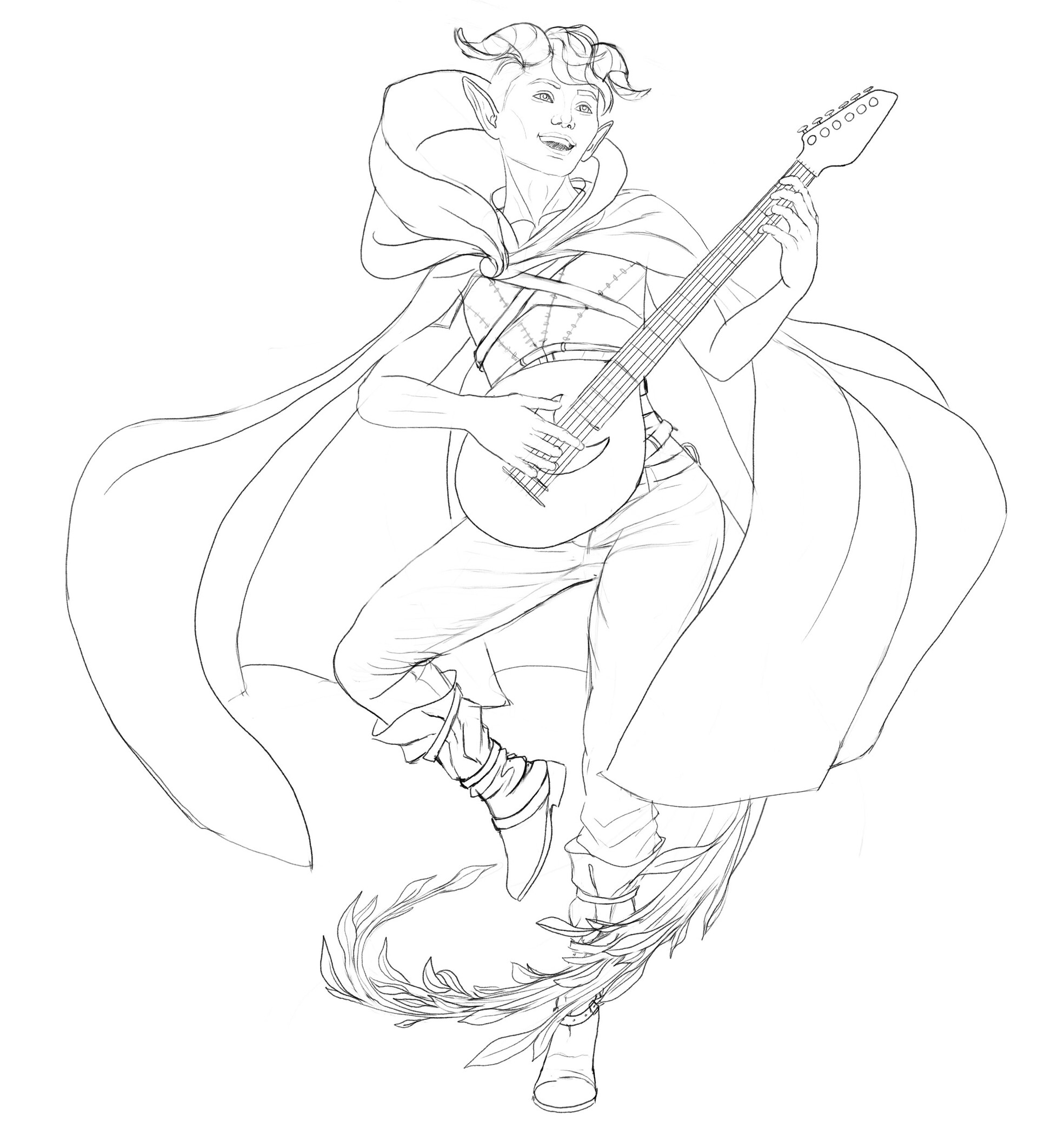 Susanne Weise - Arvid Fey/Tiefling Bard