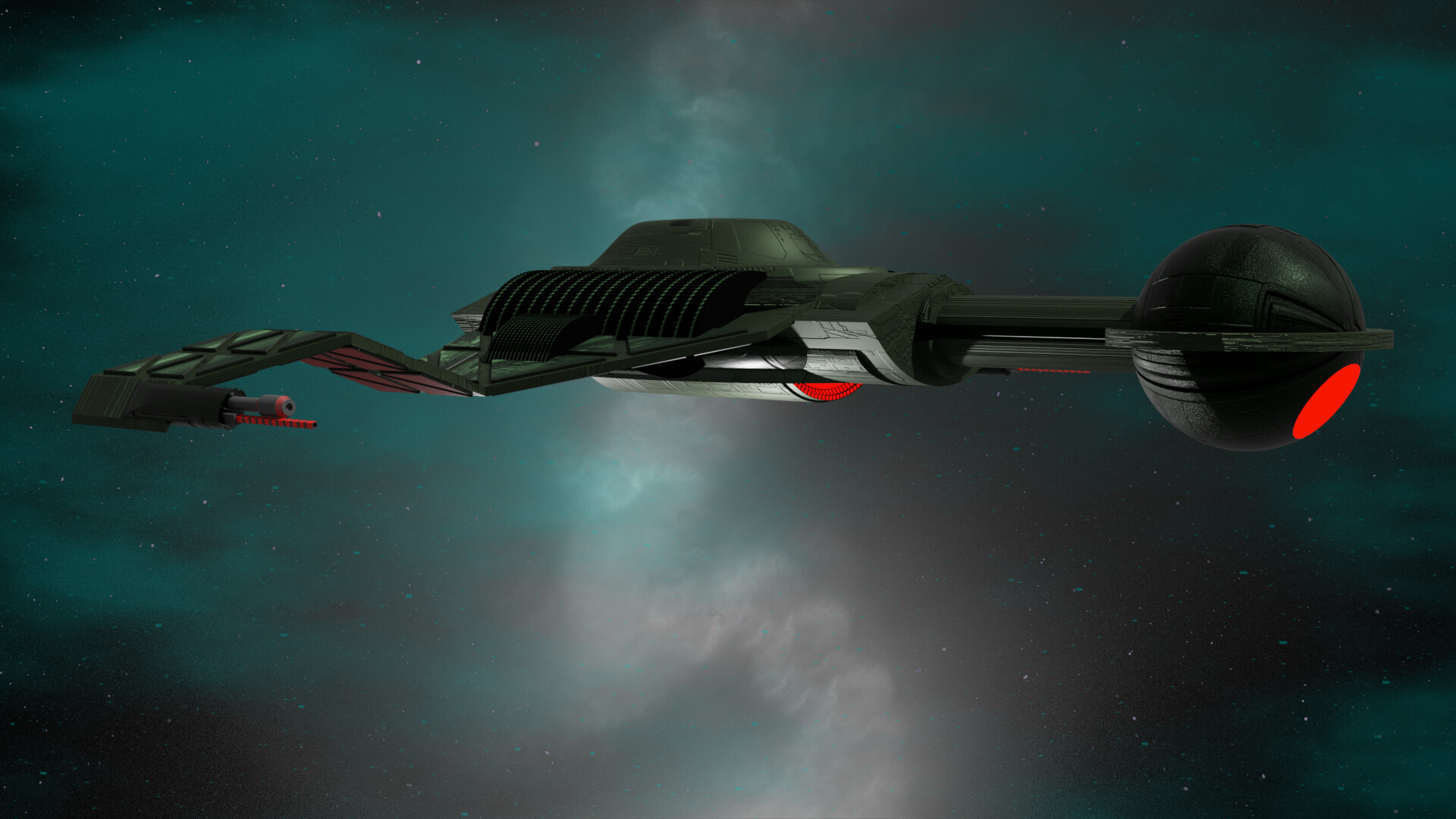 ArtStation - Klingon Ship.