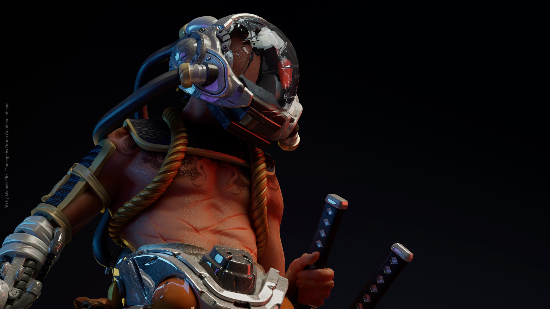 ArtStation - Cyberpunk Ronin