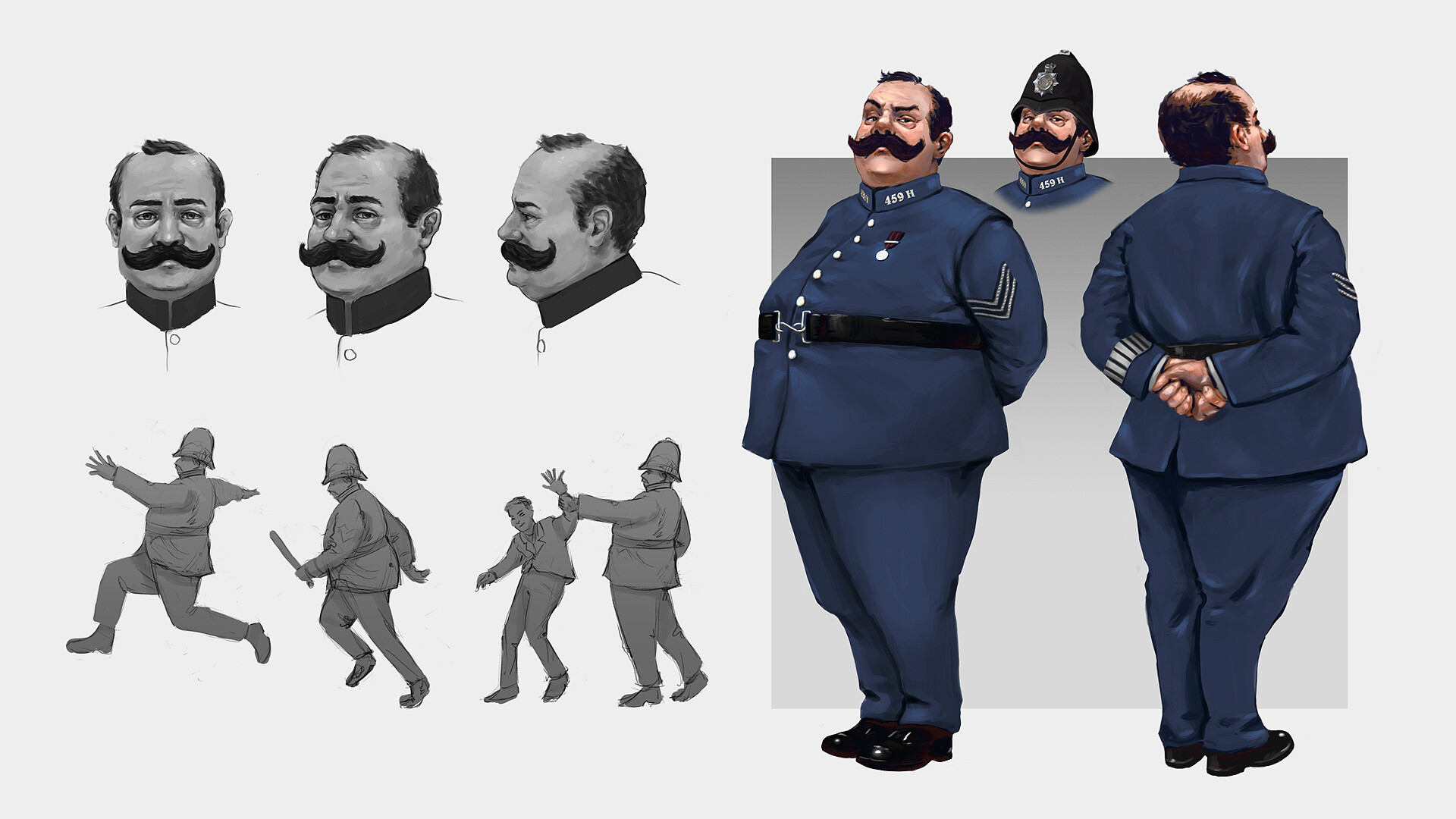 ArtStation - Victorian Characters