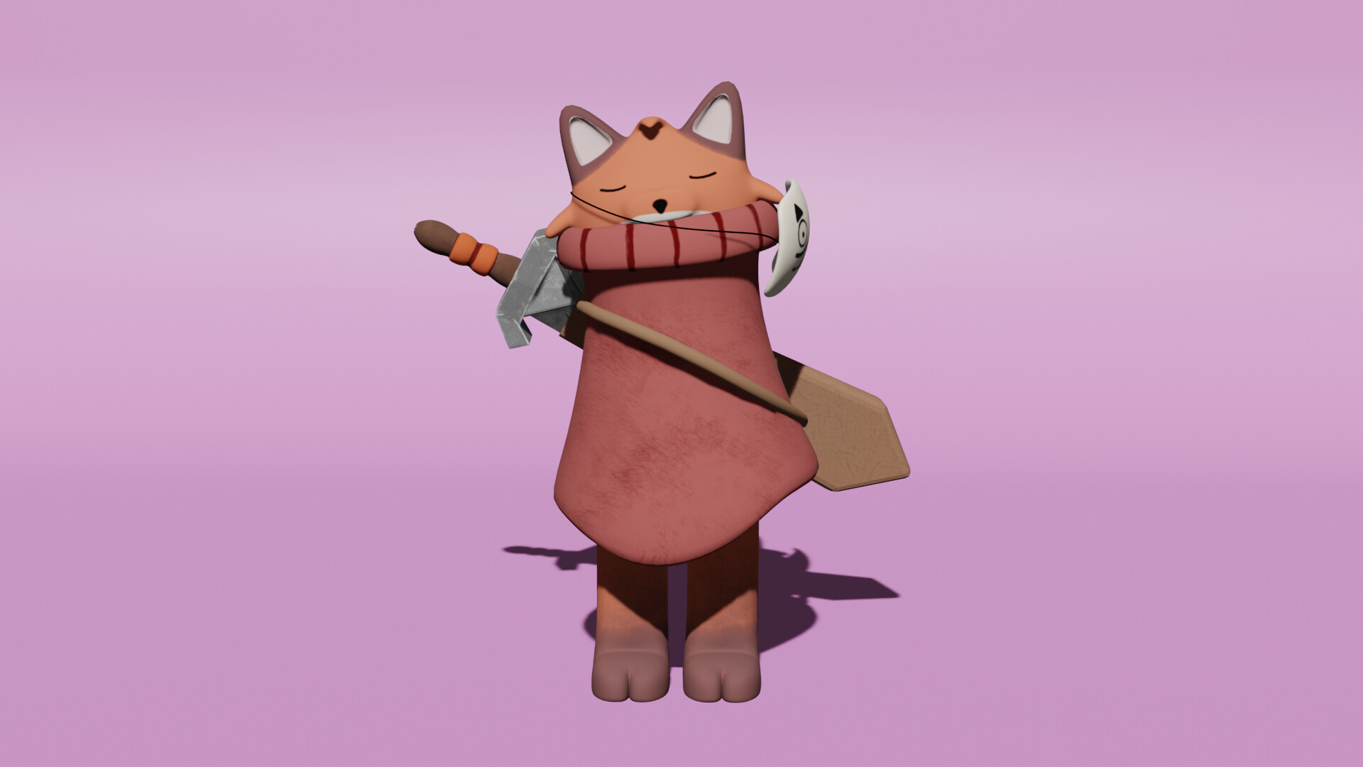 ArtStation - Fox Hero Character Stylized