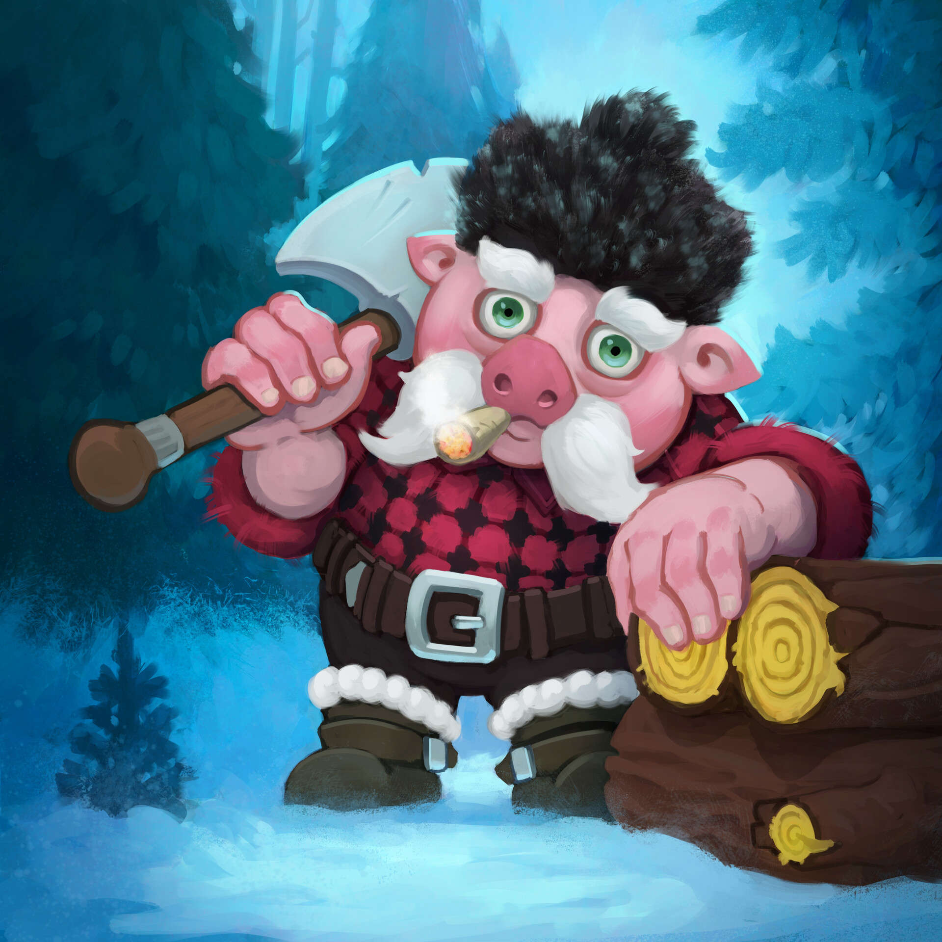 ArtStation - Lumberjack
