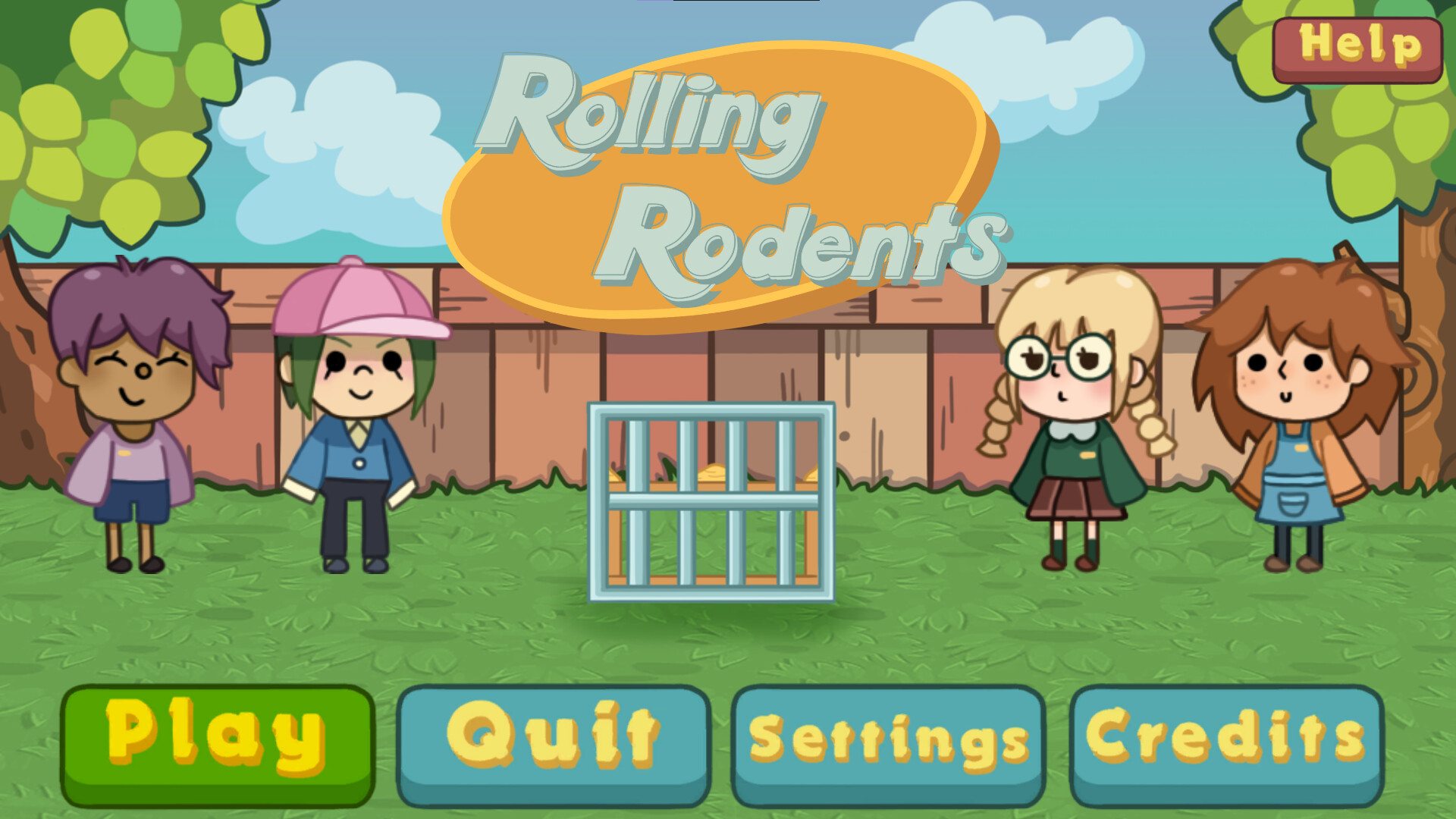 ArtStation - Rolling Rodents Game Screenshots