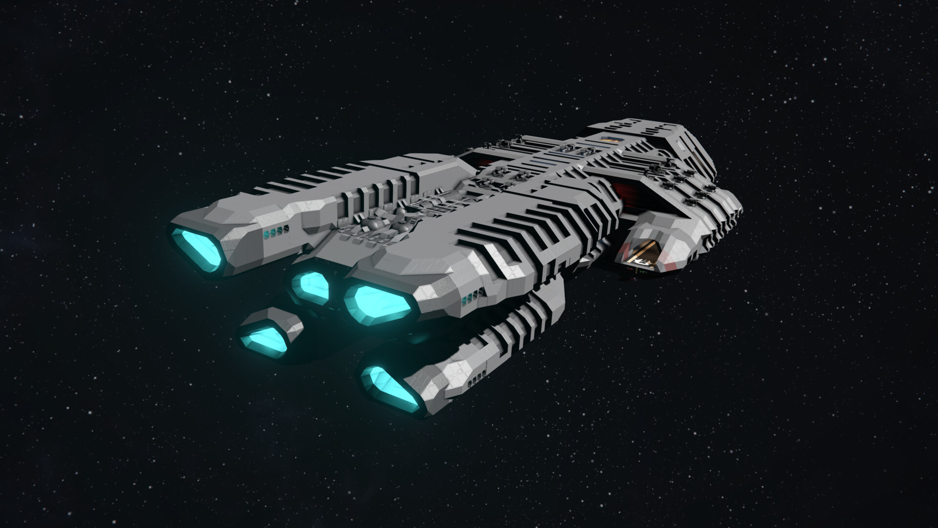 ZEO CMF - Battlestar Poseidon BSG 42 Triton-class