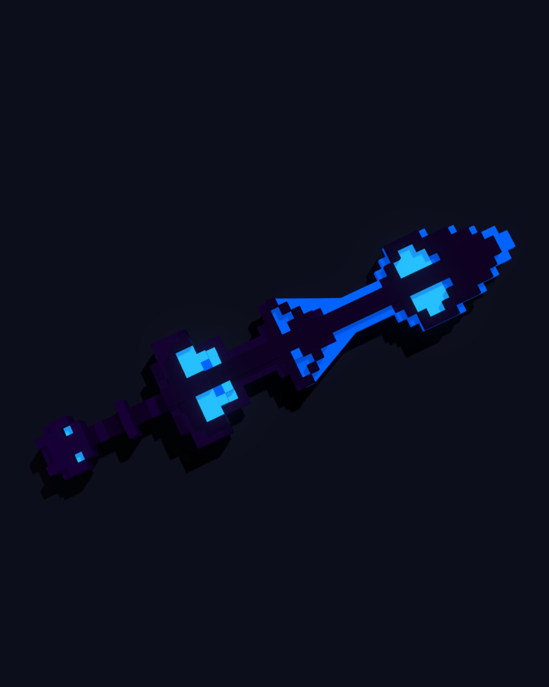 MrMustache - Voxel Legion Sword - Weapons Pack