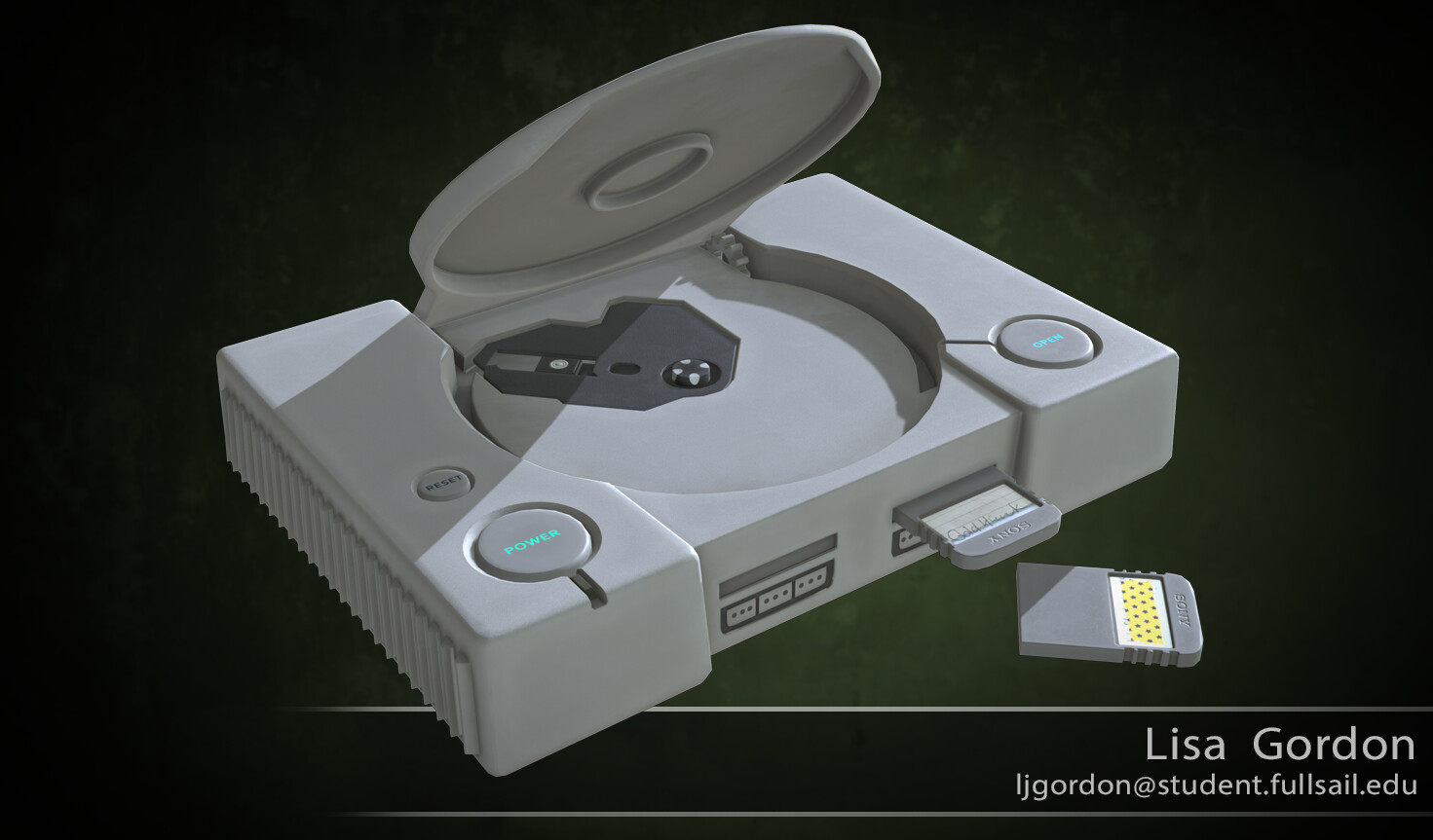 ArtStation - Lisa Gordon, Portfolio 4 Project Breakdown