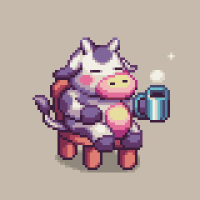 ArtStation - Purple Cow