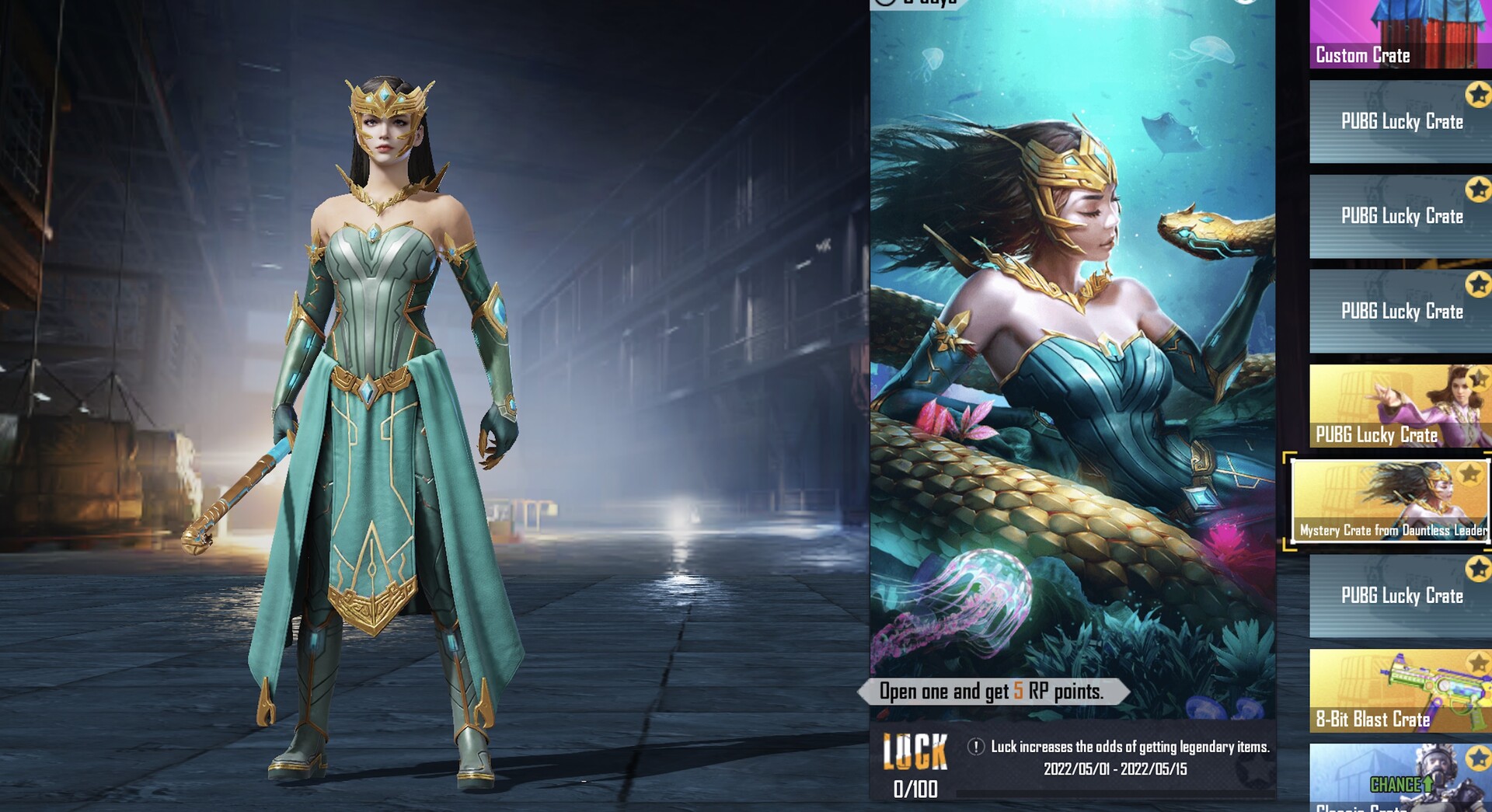 Ali Roku - PUBG MOBILE Dauntless Leader Set - Concept Art