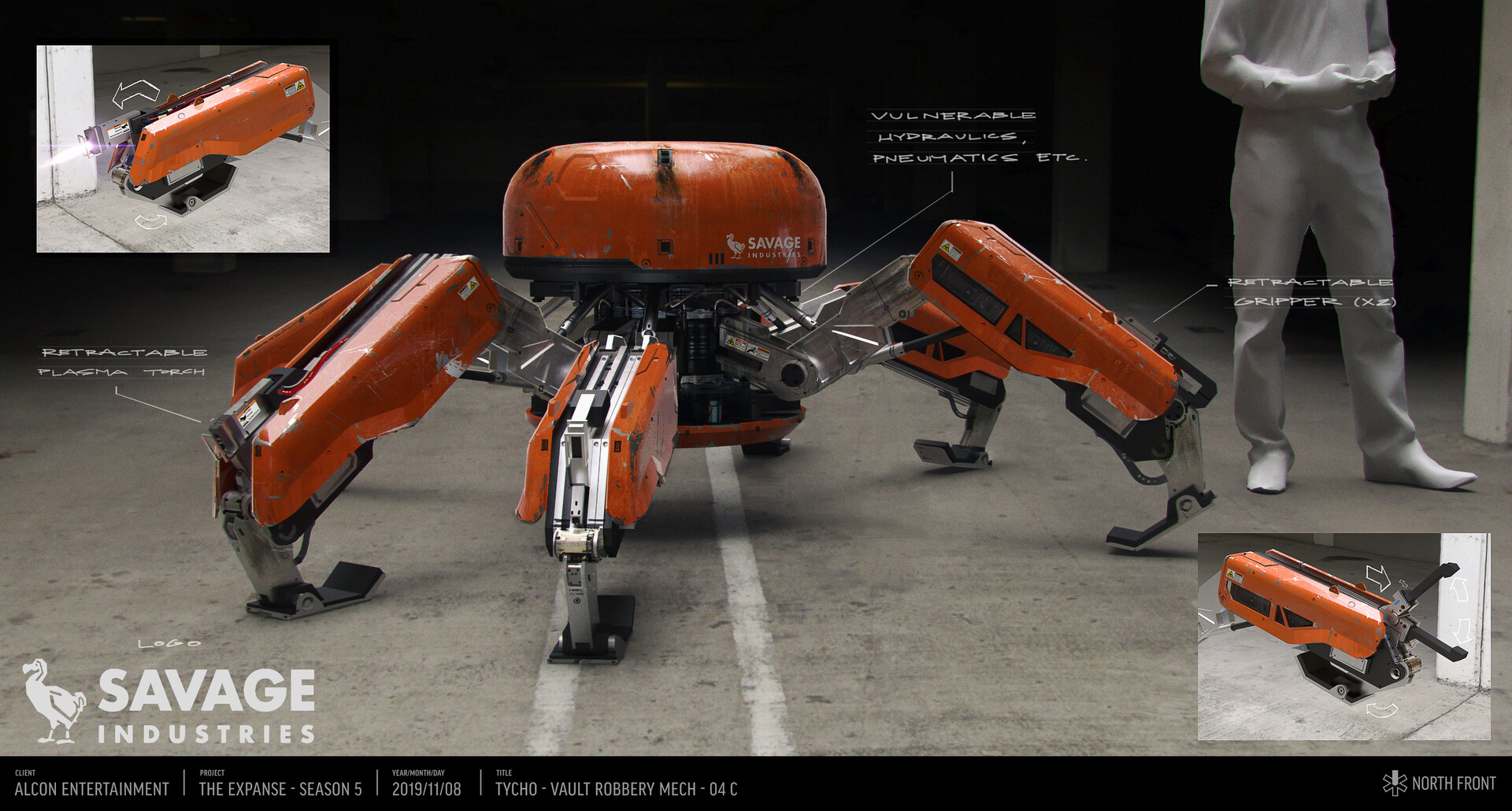 Lee Fitzgerald - The Expanse S5 - Robot