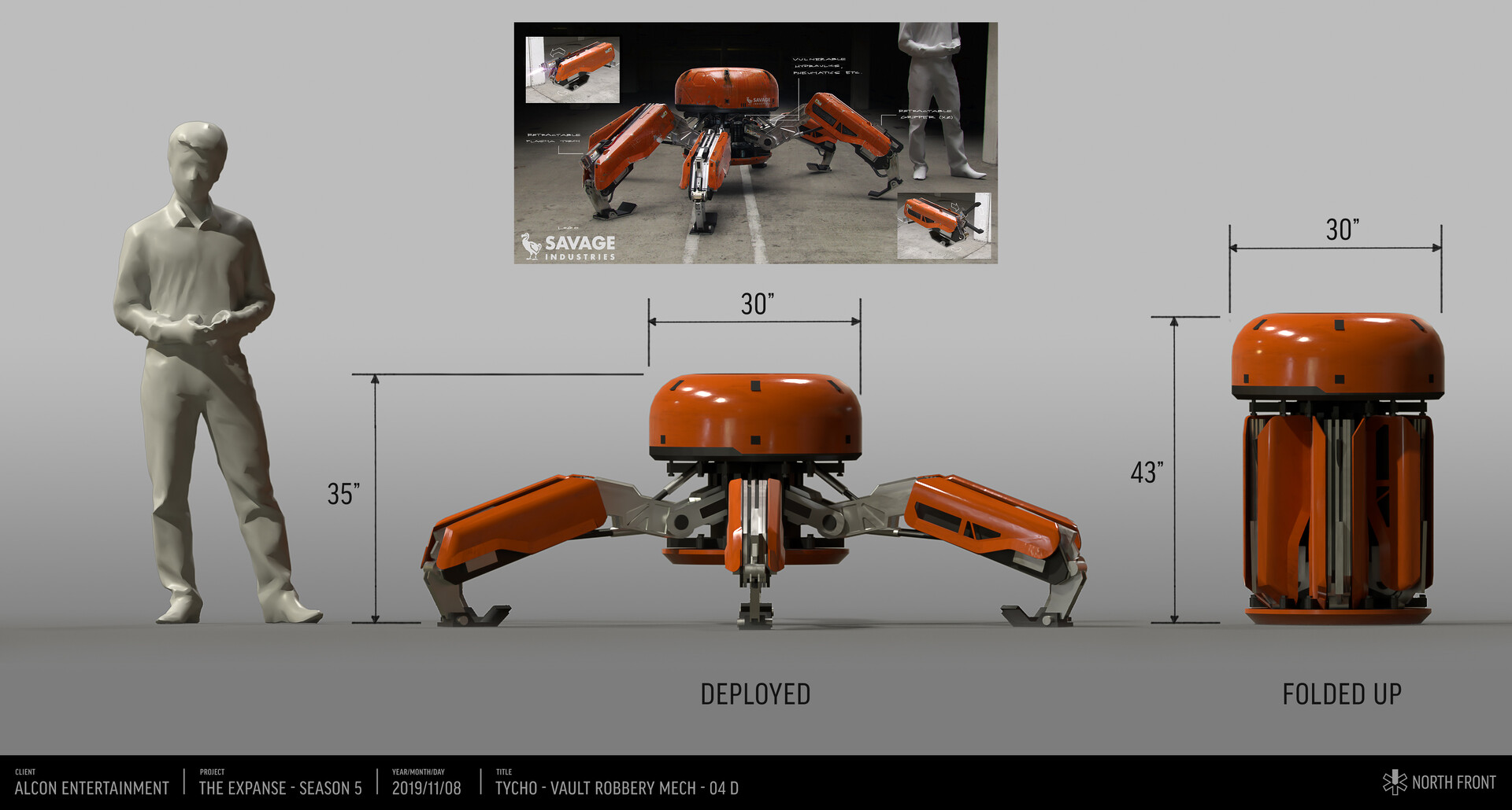 Lee Fitzgerald - The Expanse S5 - Robot