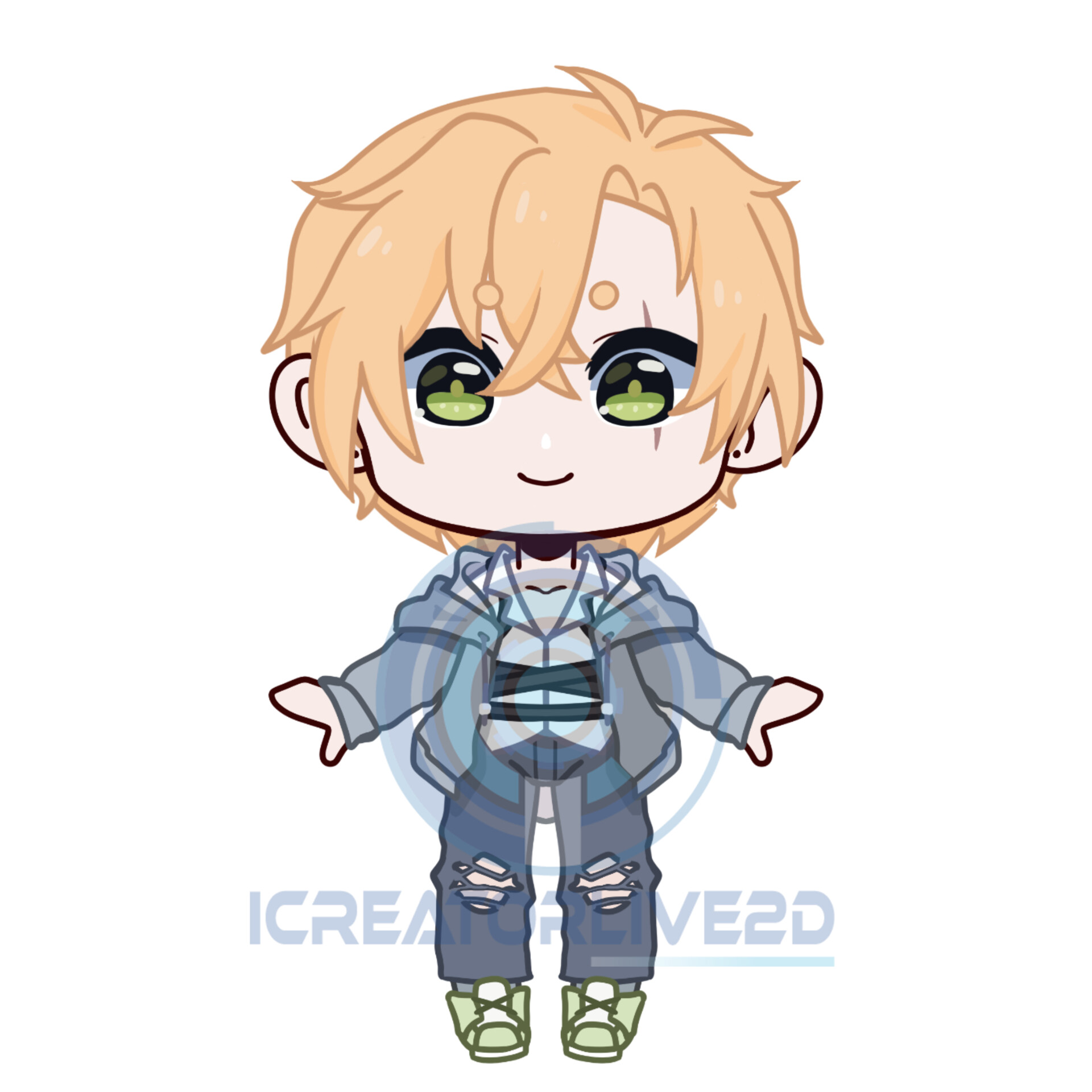 ICreator - [Live2D Showcase] Angelus Chibi Ver.