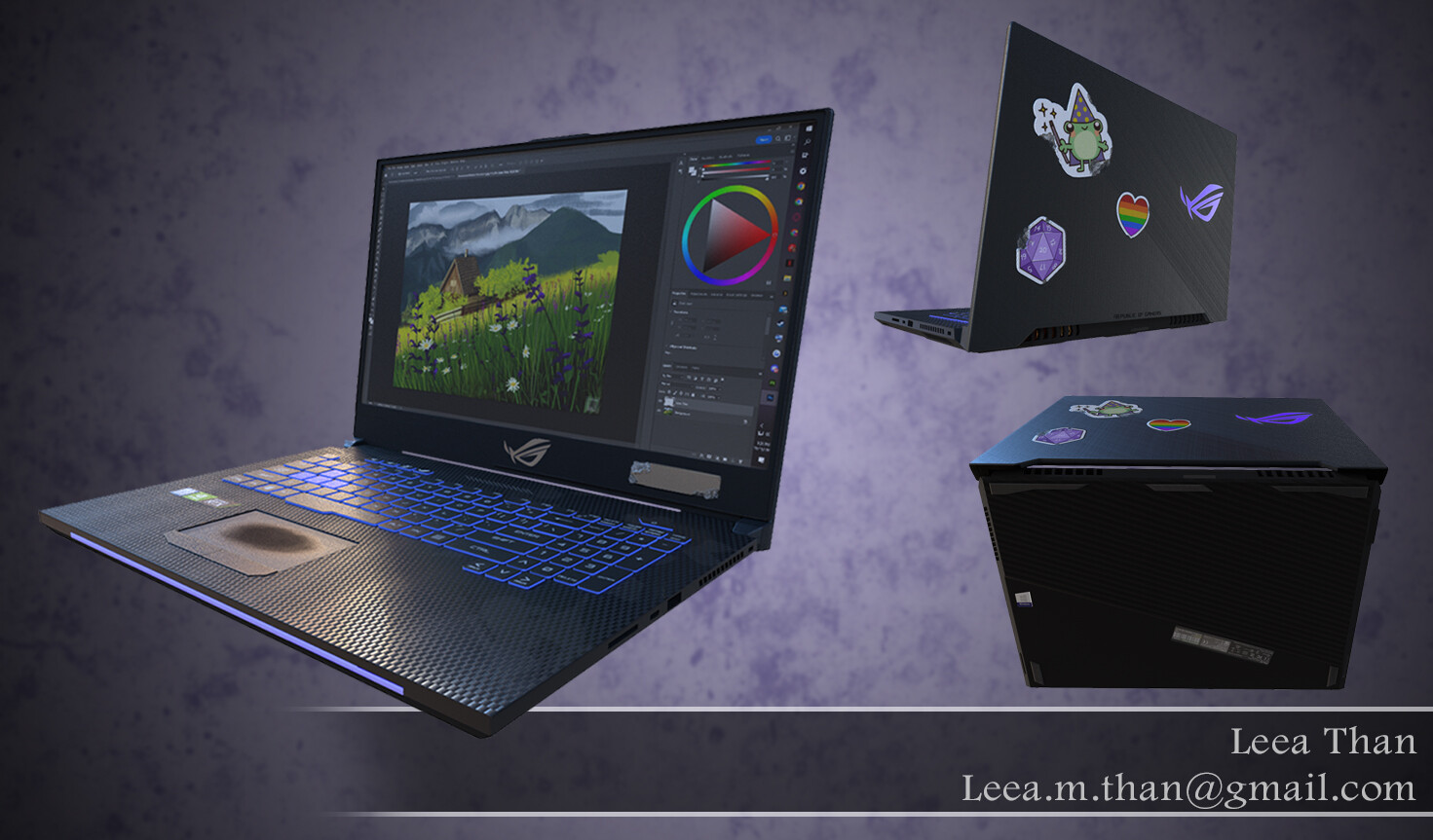 ArtStation - Asus ROG Laptop