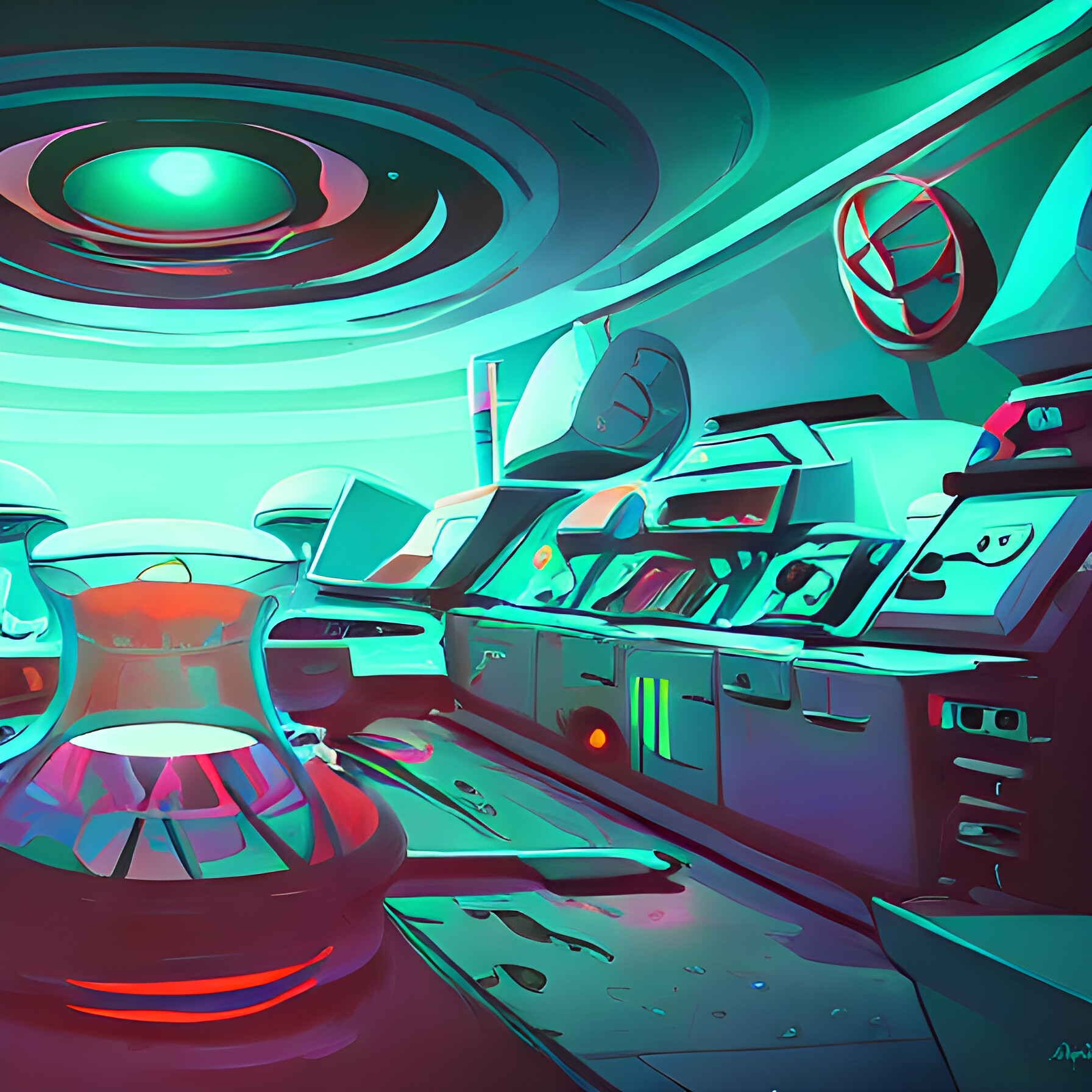 ArtStation - Alien Space Lab