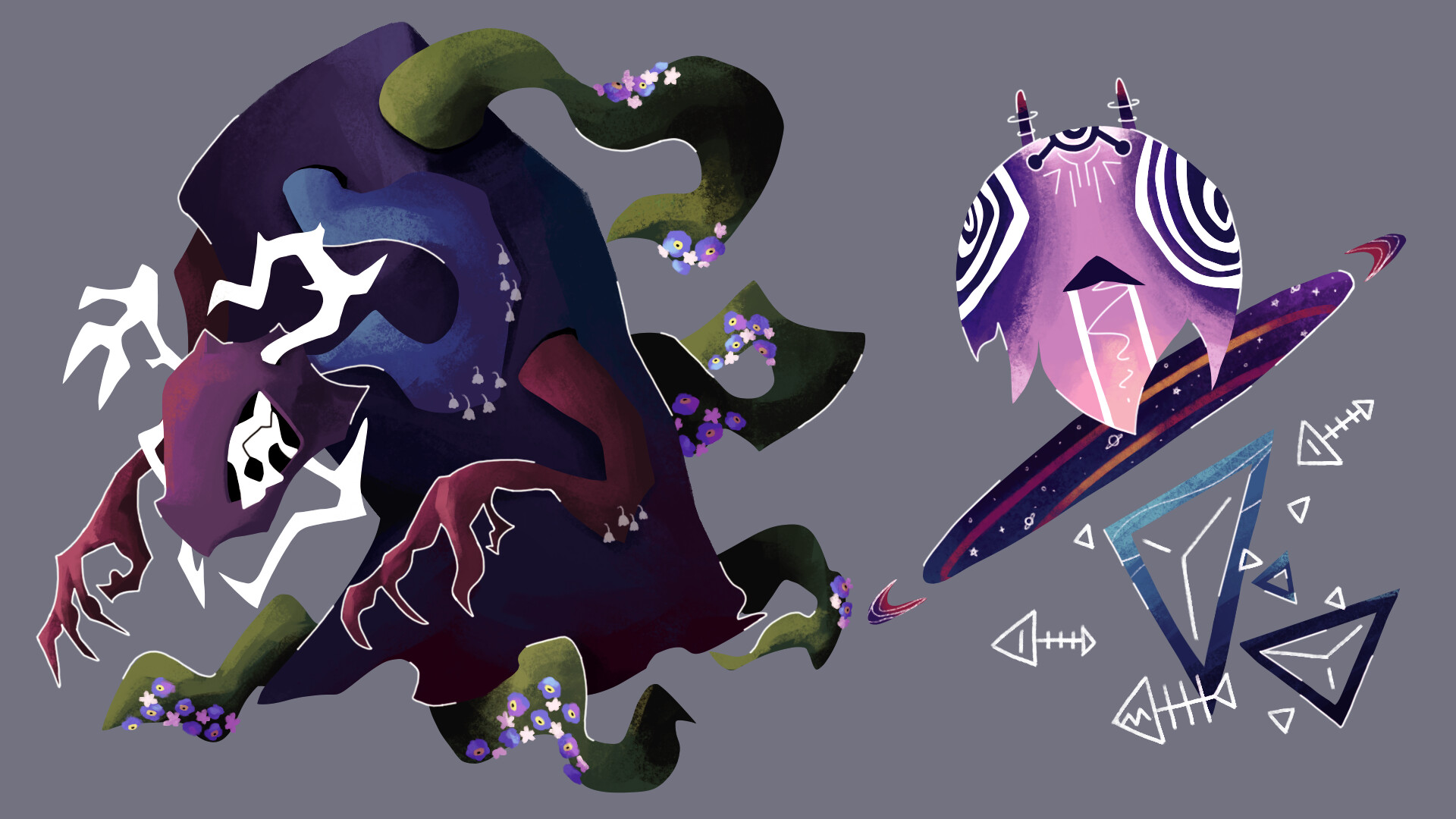 ArtStation - eldritch char design