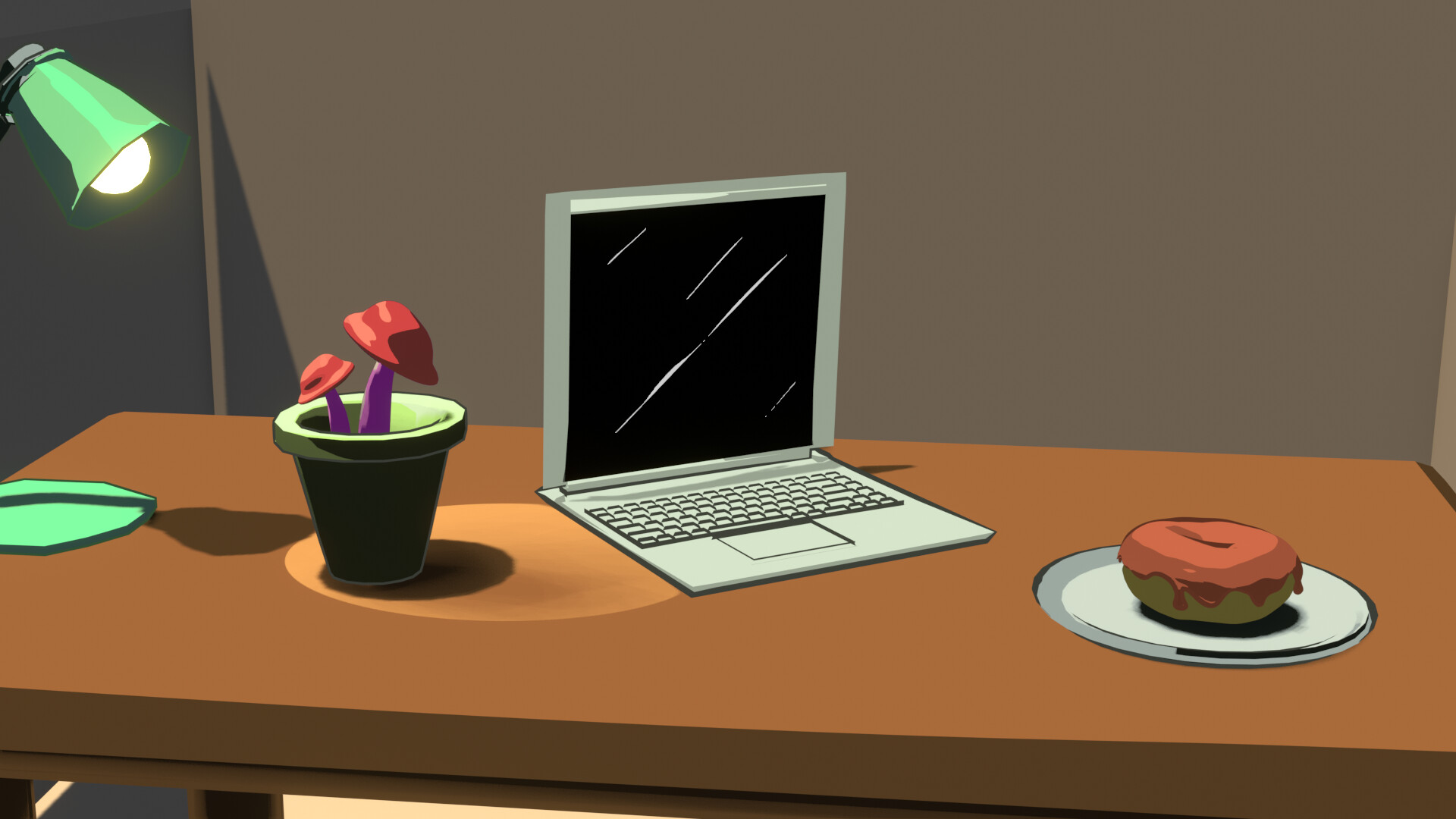 ArtStation - Stylized work space