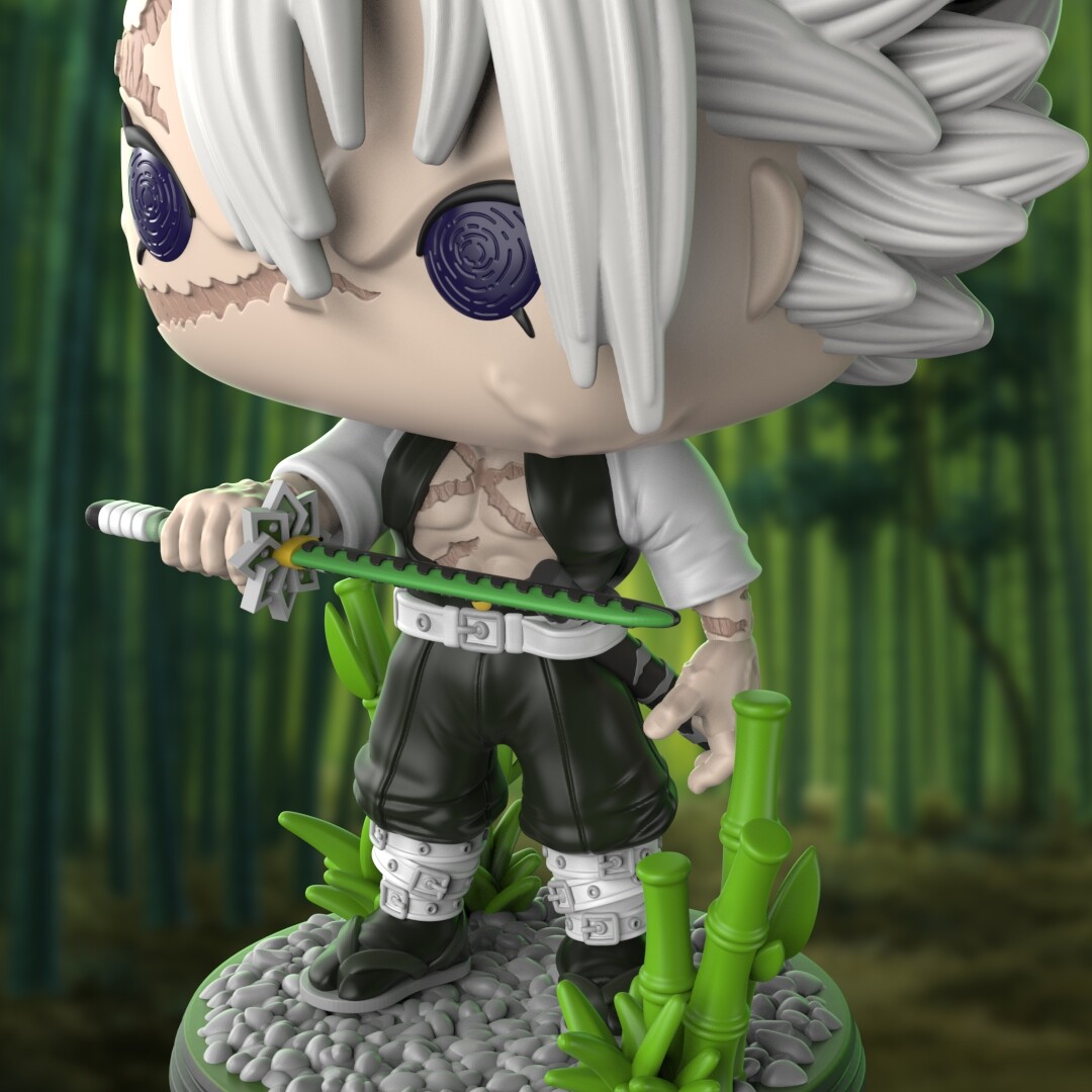 Lucian Bogdan - Demon Slayer Funko POP Sanemi custom