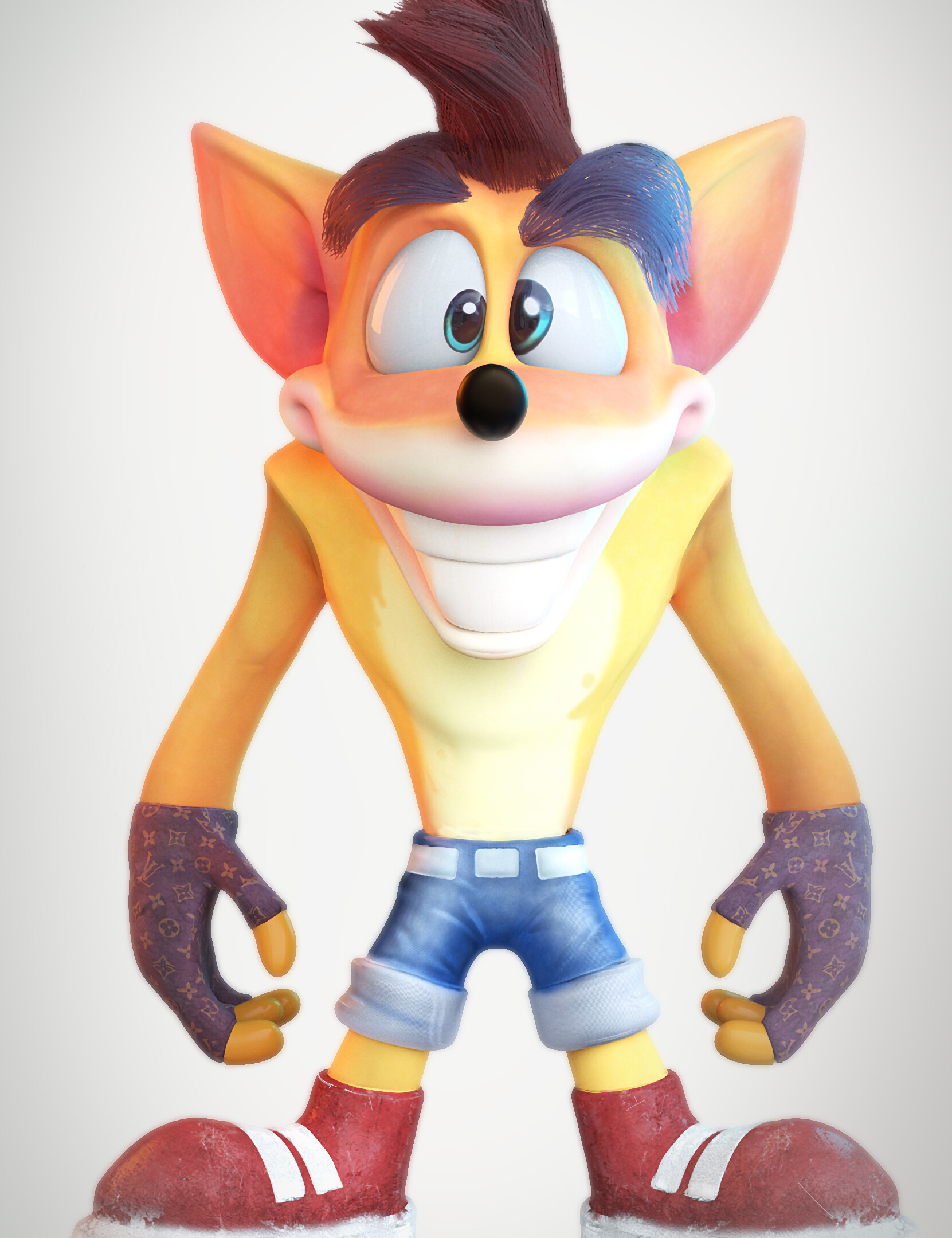 ArtStation - -CRASH BANDICOOT FANART-