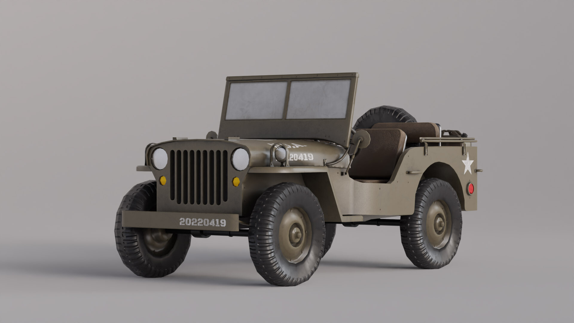 ArtStation - Willy Jeep