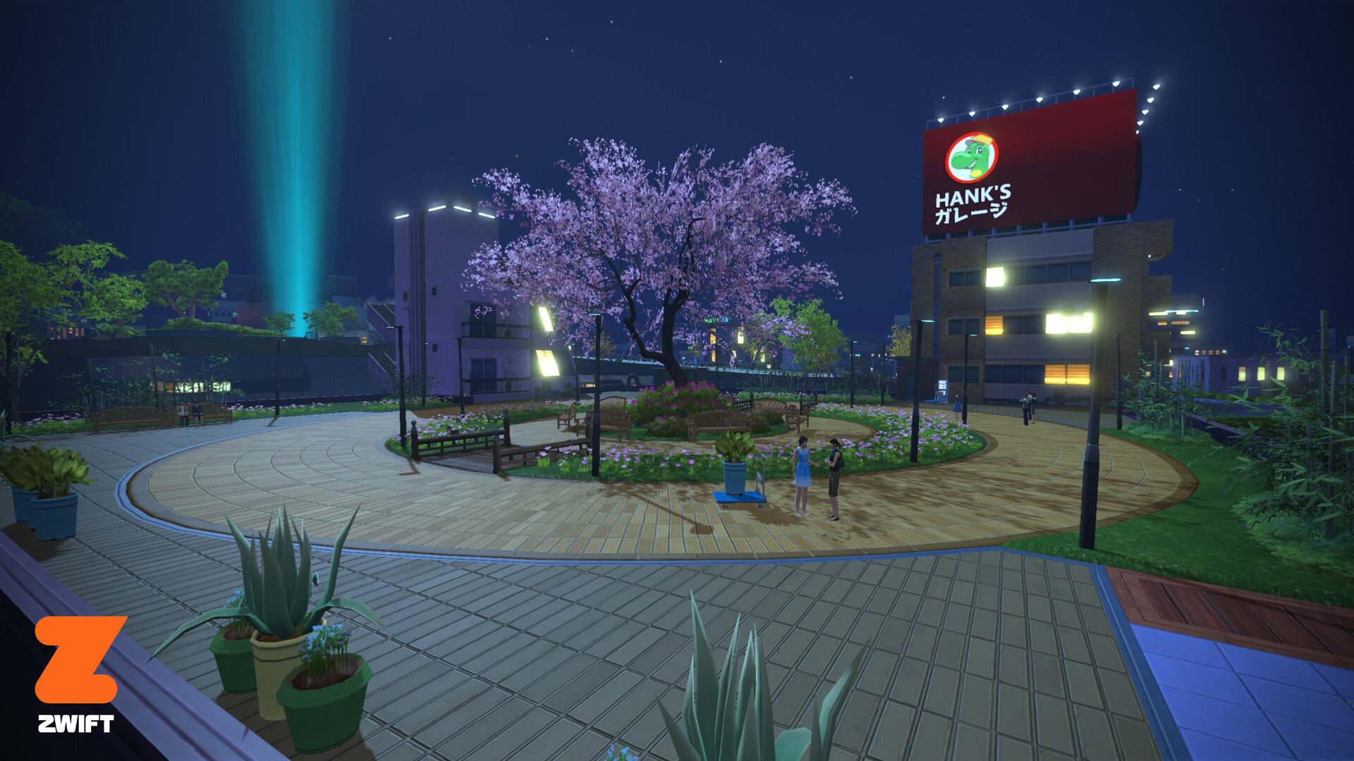 Chris Silber - Zwift - Makuri Islands - Neokyo City