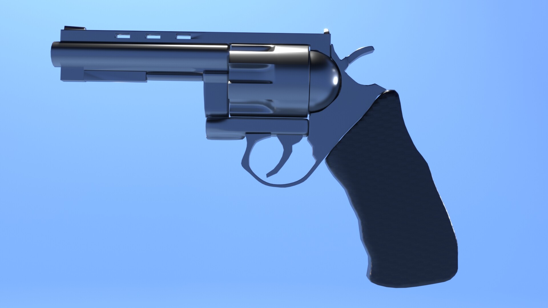 ArtStation - Revolver Gun