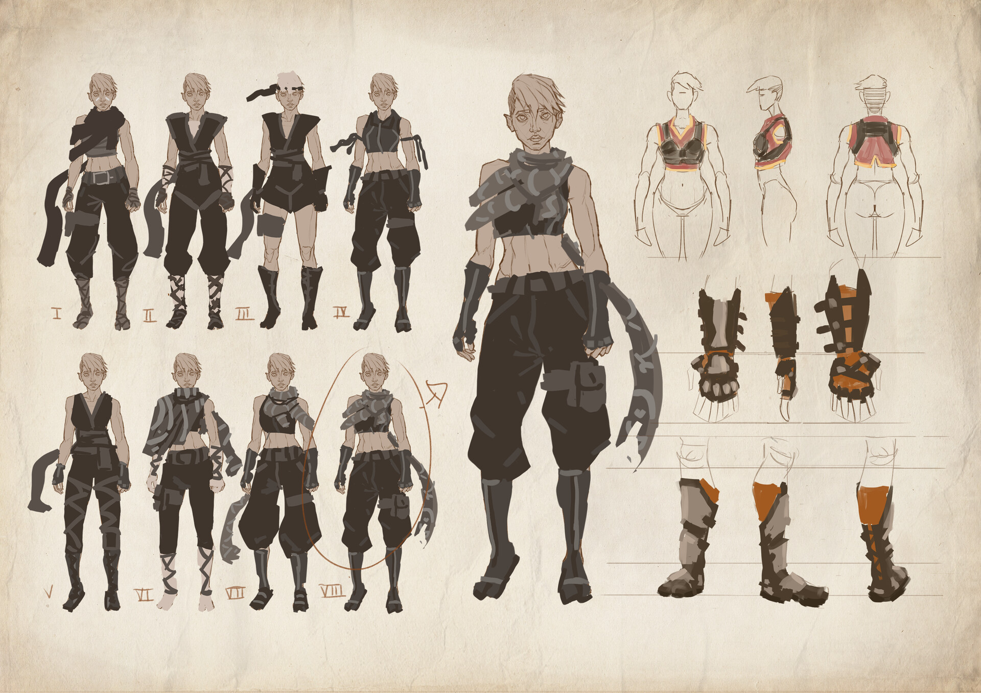 Cori The Knight - Nova - Character Sheet