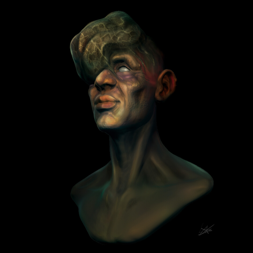 ArtStation - Zombie with tumor