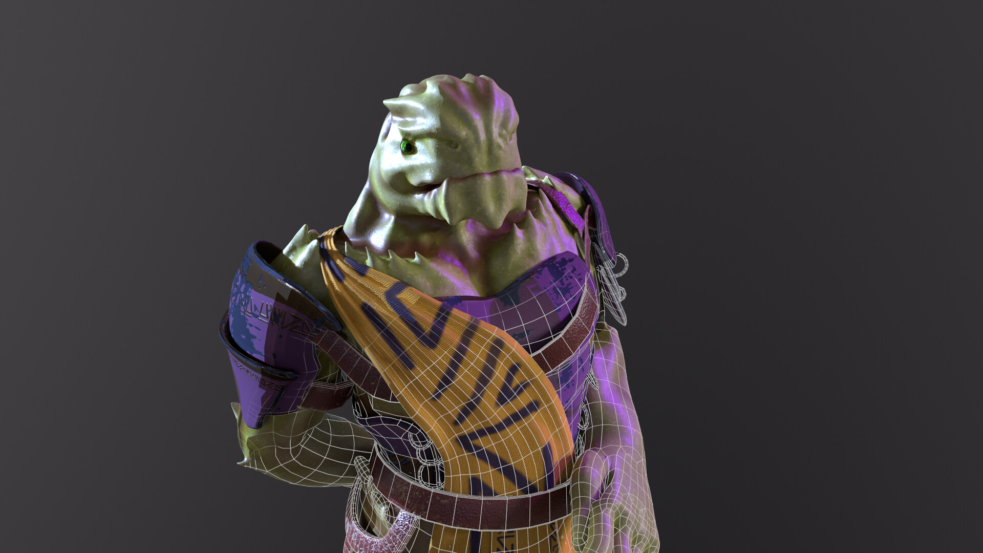 ArtStation - Humanoid Dragon