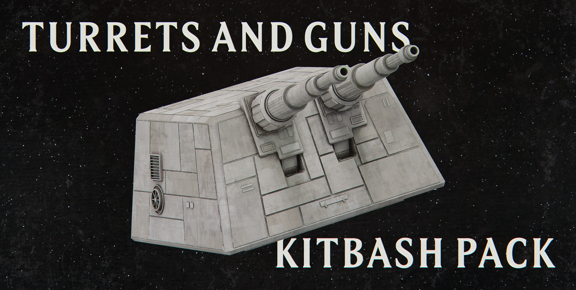 ArtStation - Sci-Fi Turrets and Guns Pack - Star Wars