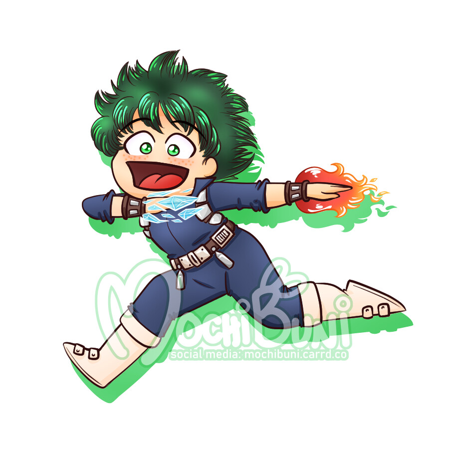 ArtStation - Commission - Chibi Izuku