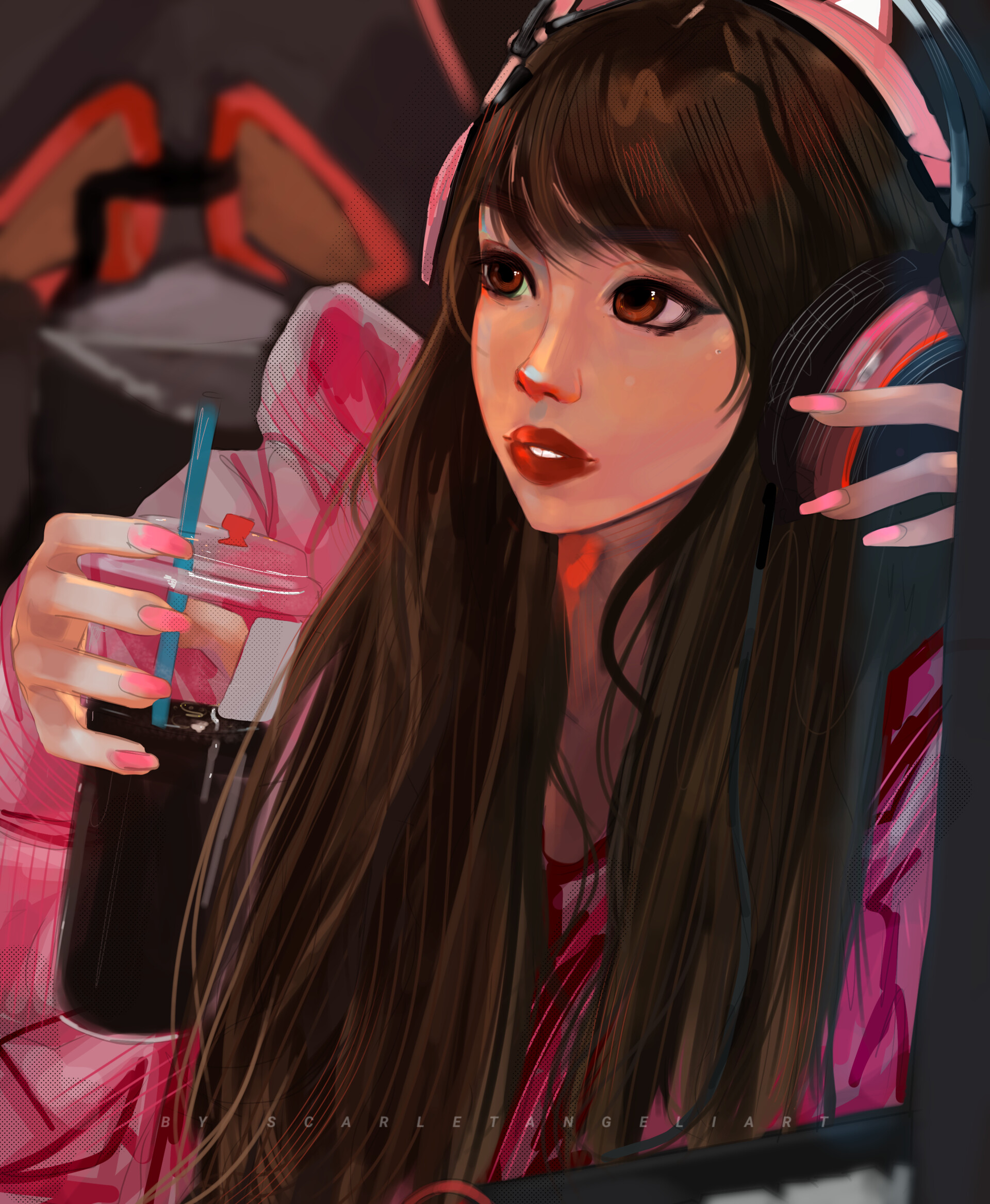 ArtStation - Fan art Kinechan ( artistic inspiration: Sam )