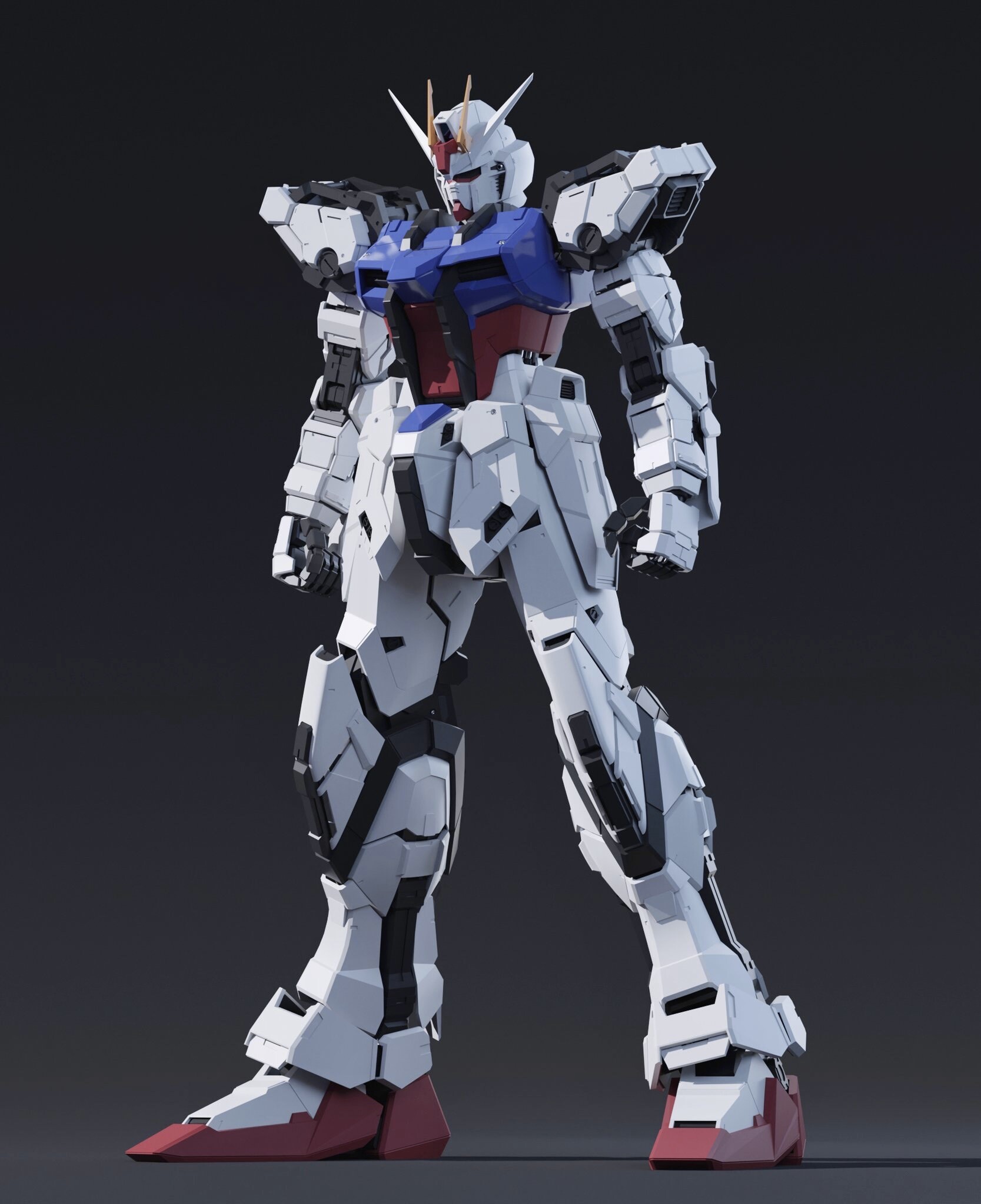 ArtStation - Strike gundam