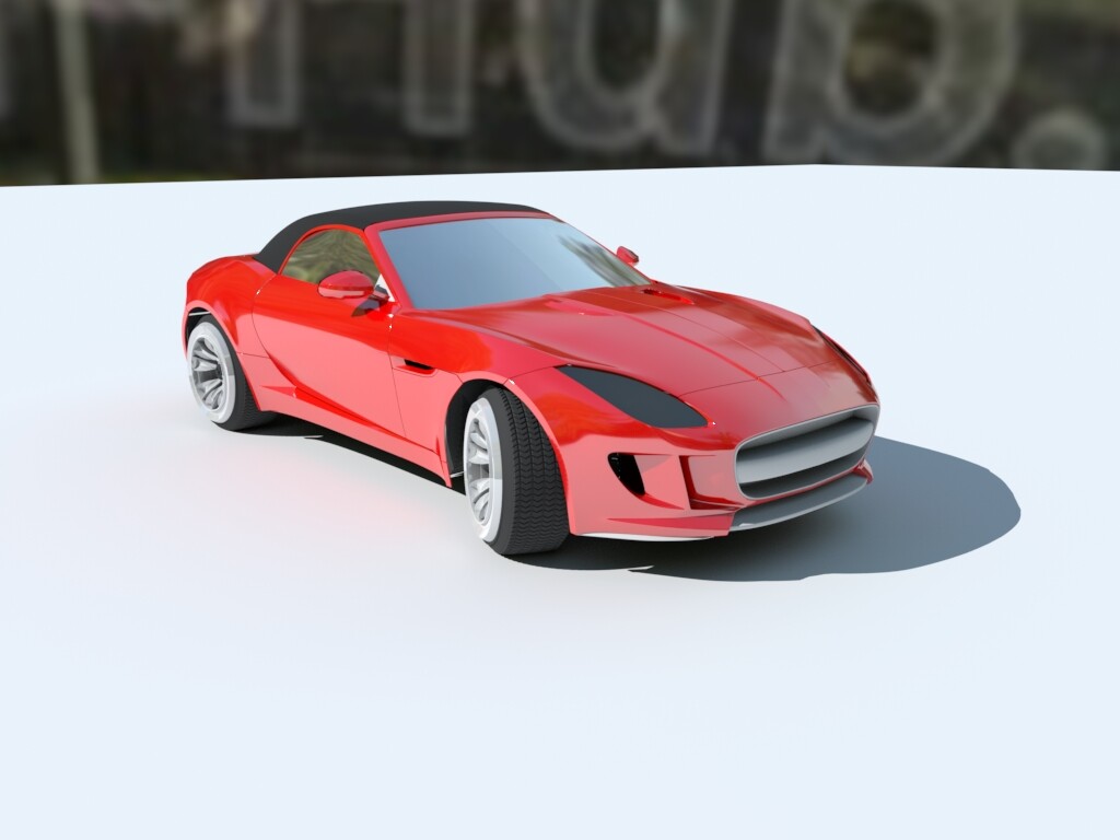 ArtStation - car 3d model