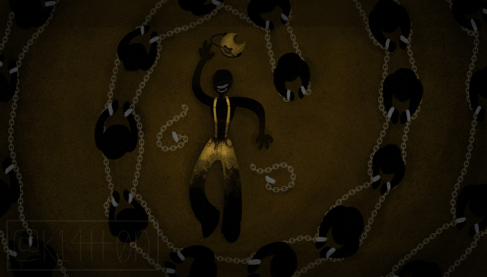 ArtStation - Rough Bendy and the Ink Machine Old Project Concept