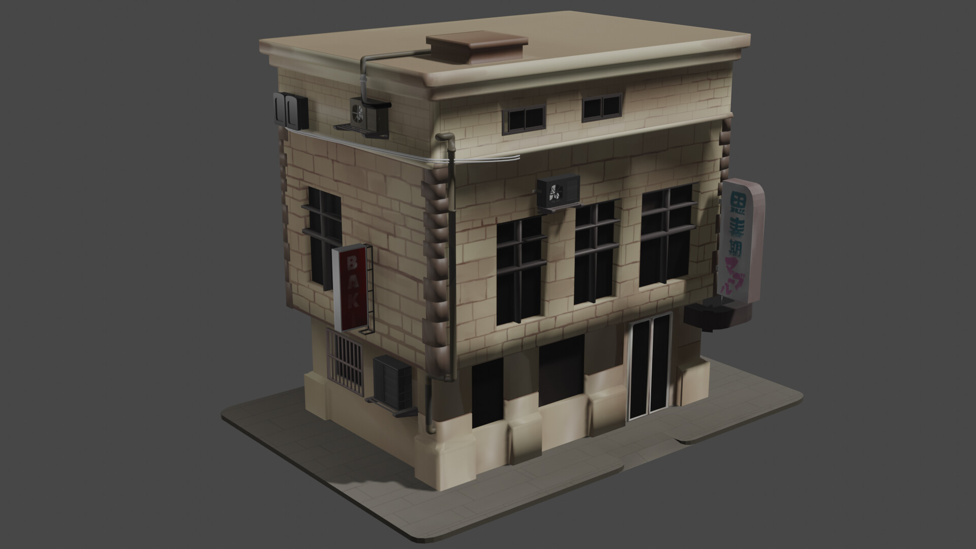 ArtStation - Game Scenes Modeling