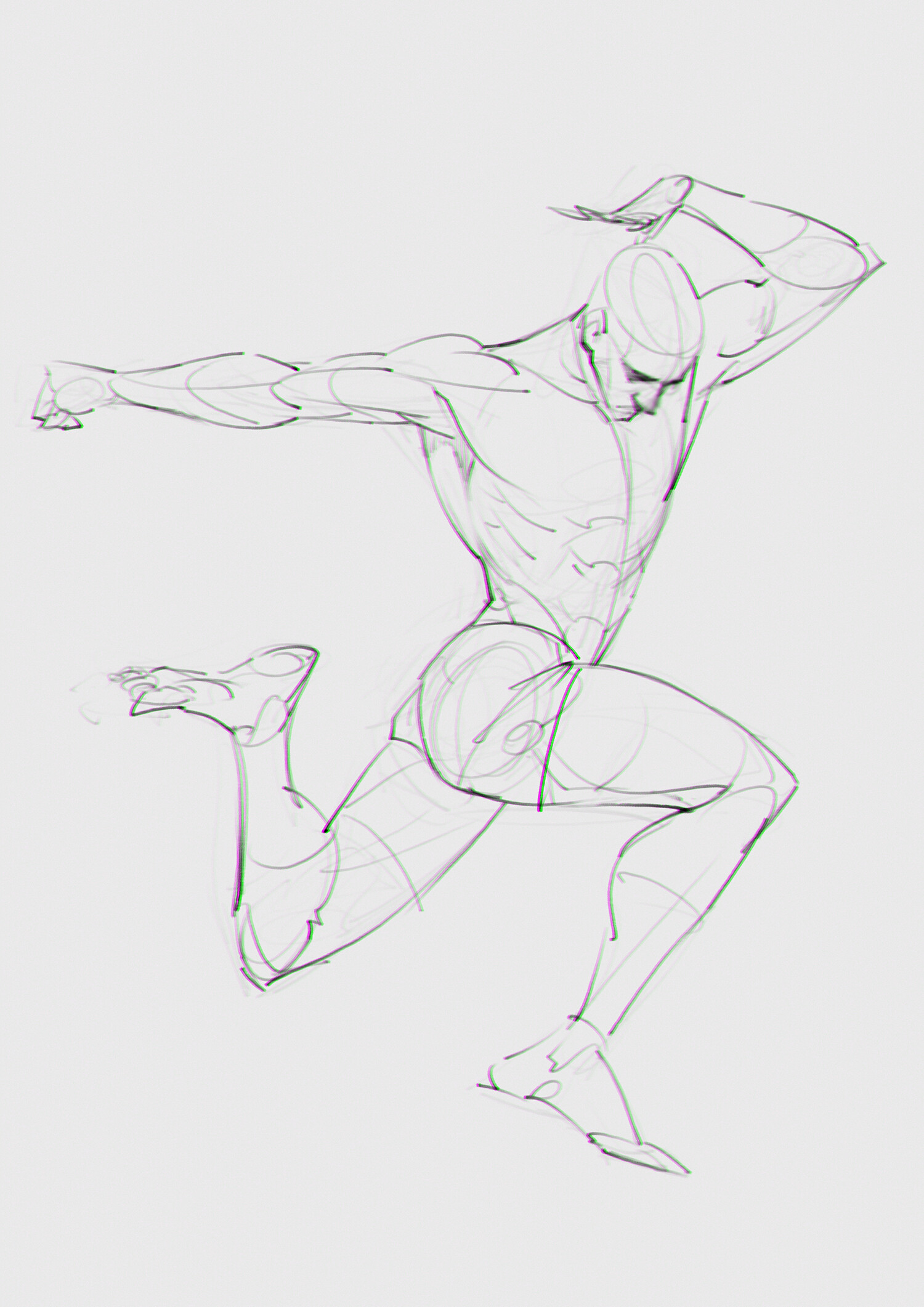 Fengwei Cui - 一些人体练习