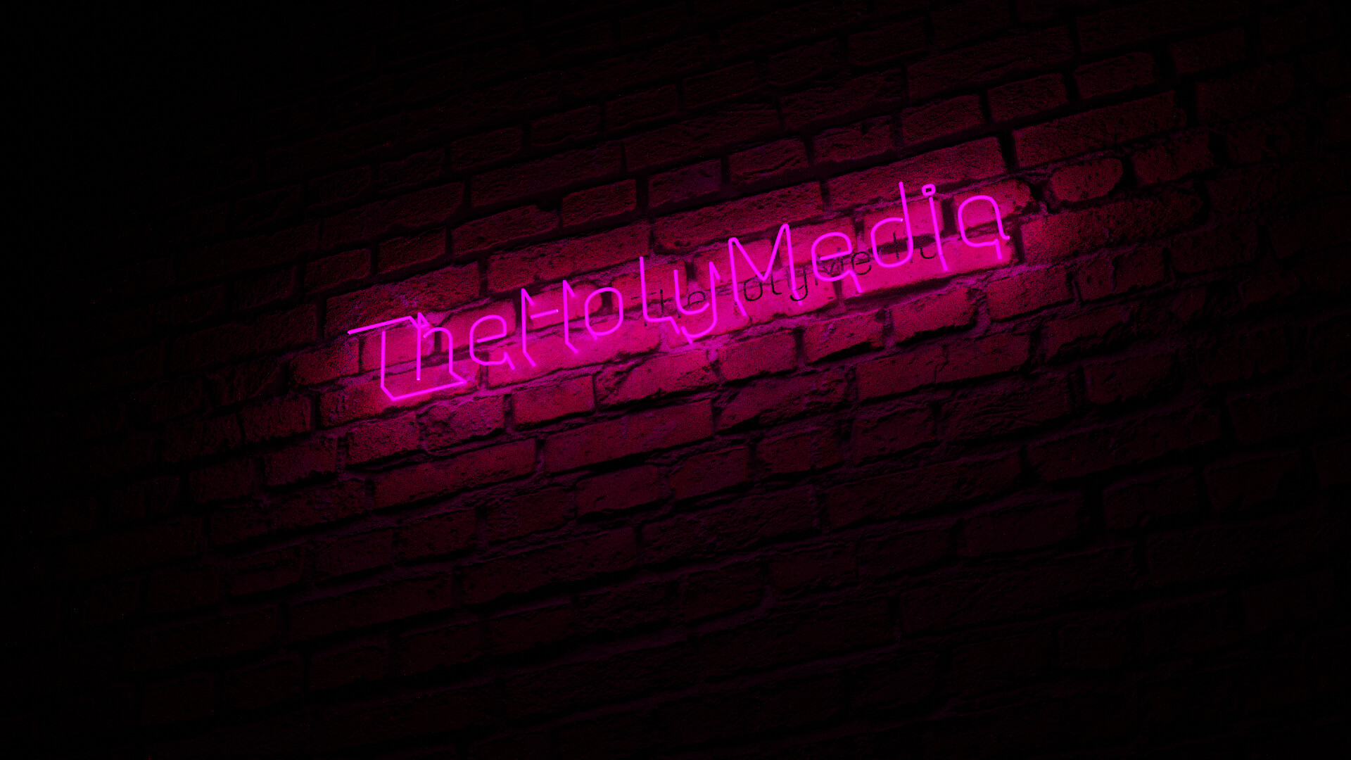 ArtStation - Neon Logo Text