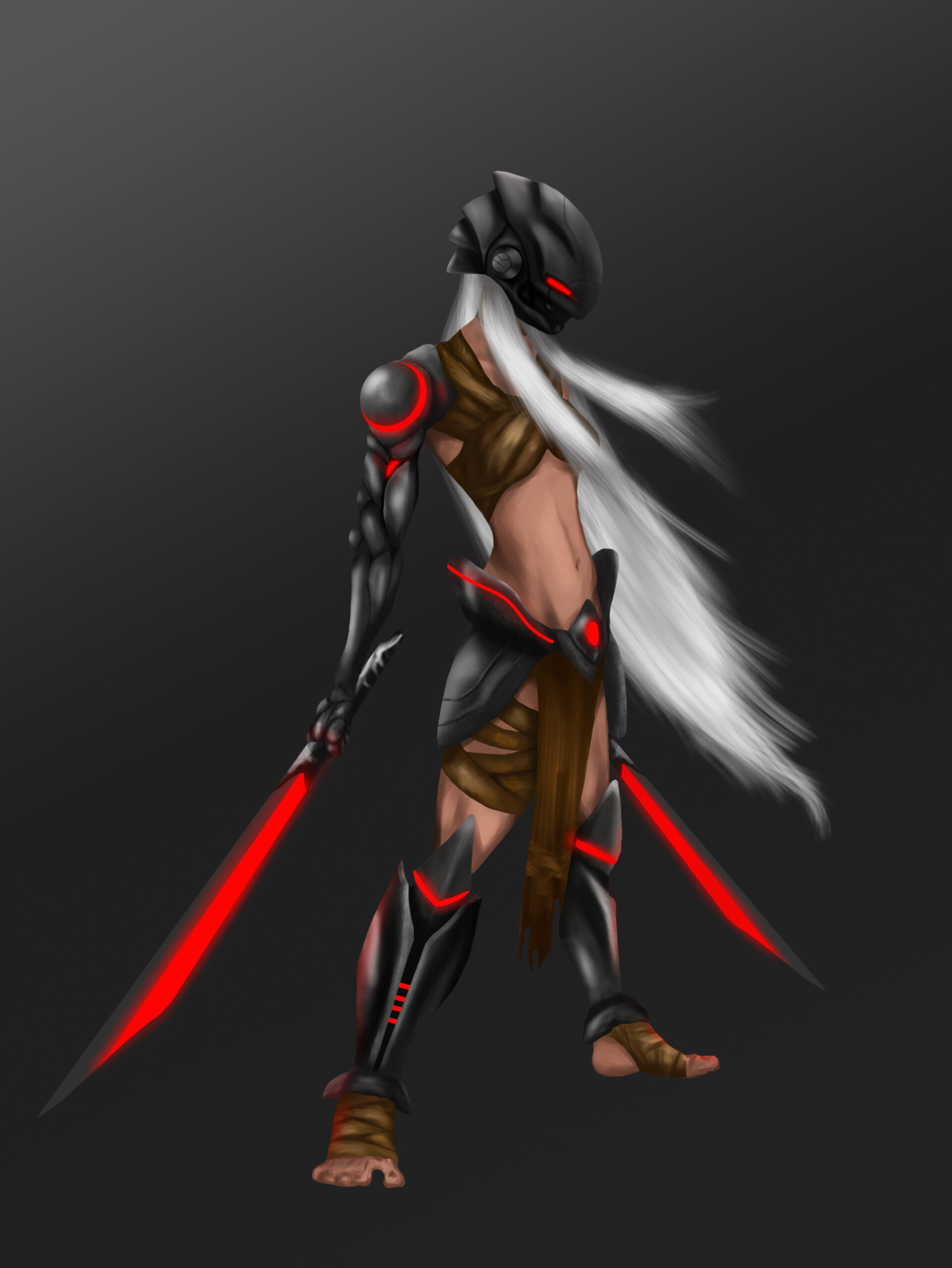 ArtStation - CYBORG WARRIOR