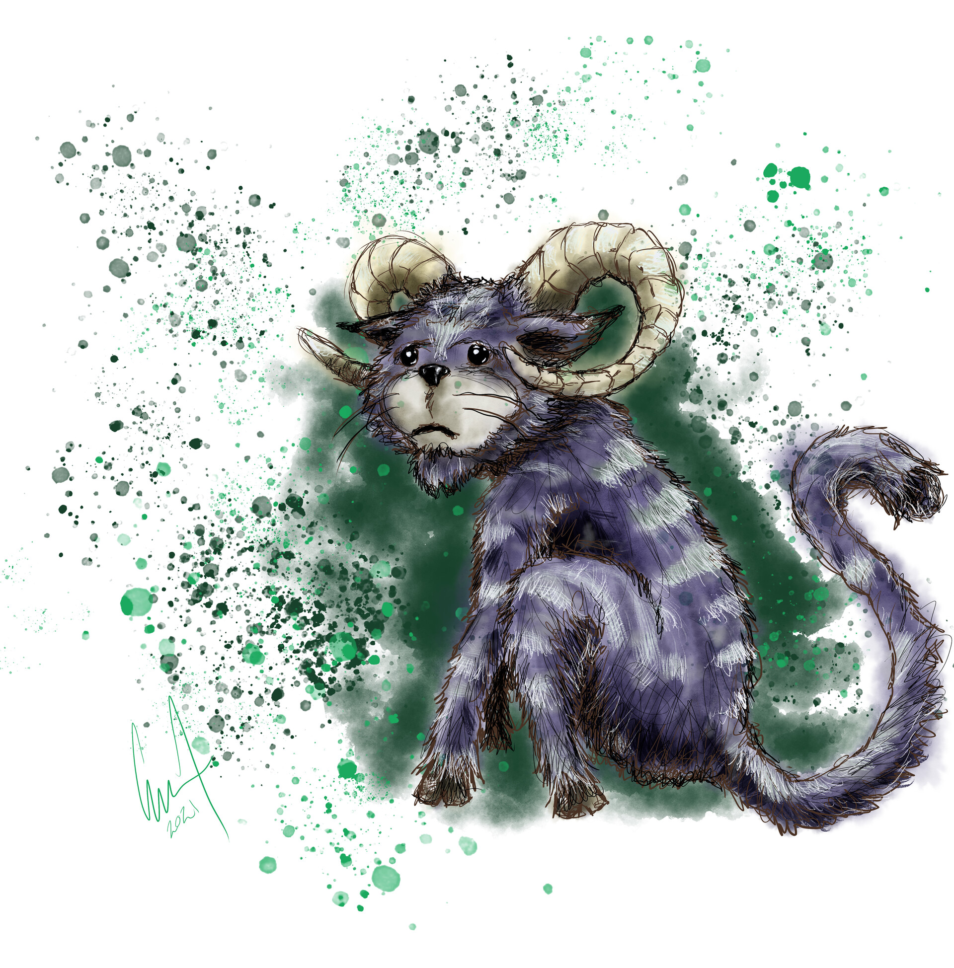 ArtStation - Cat Goat