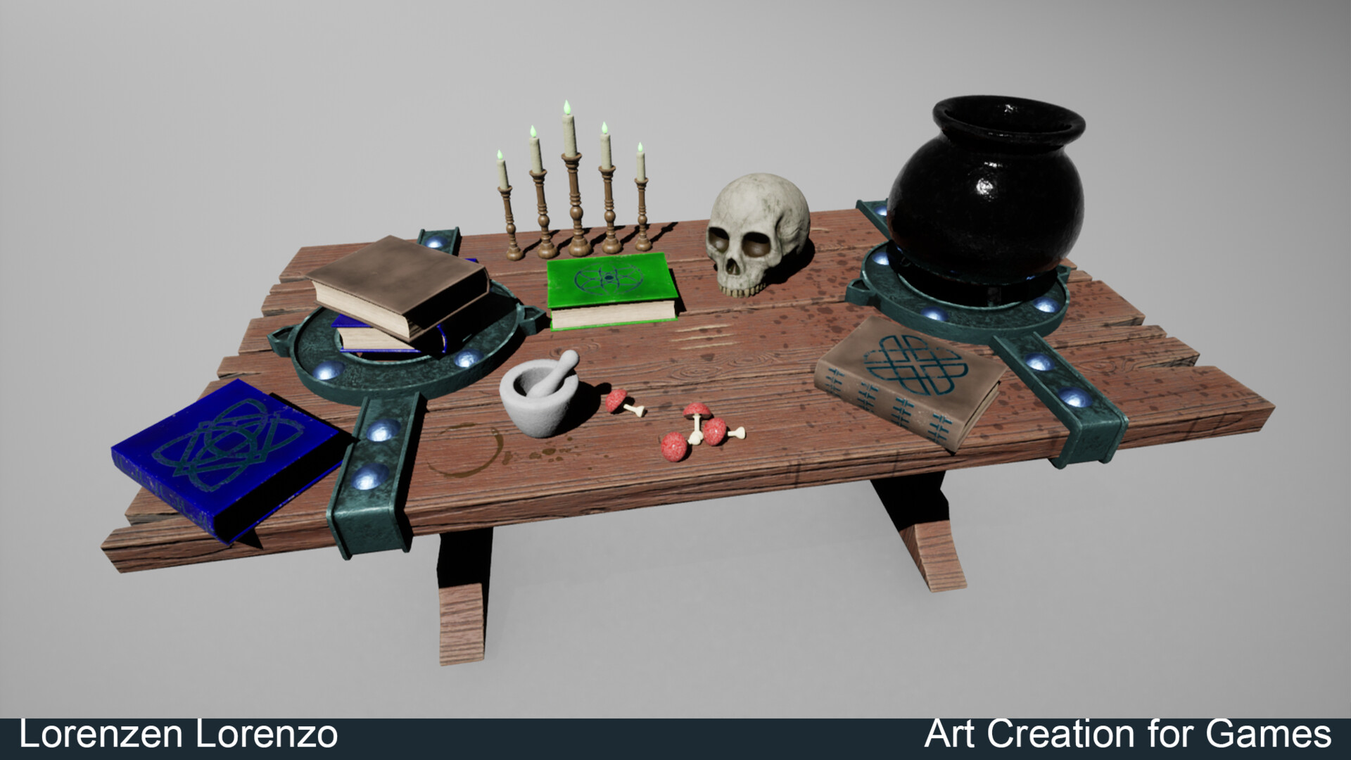ArtStation - Wizard's Table