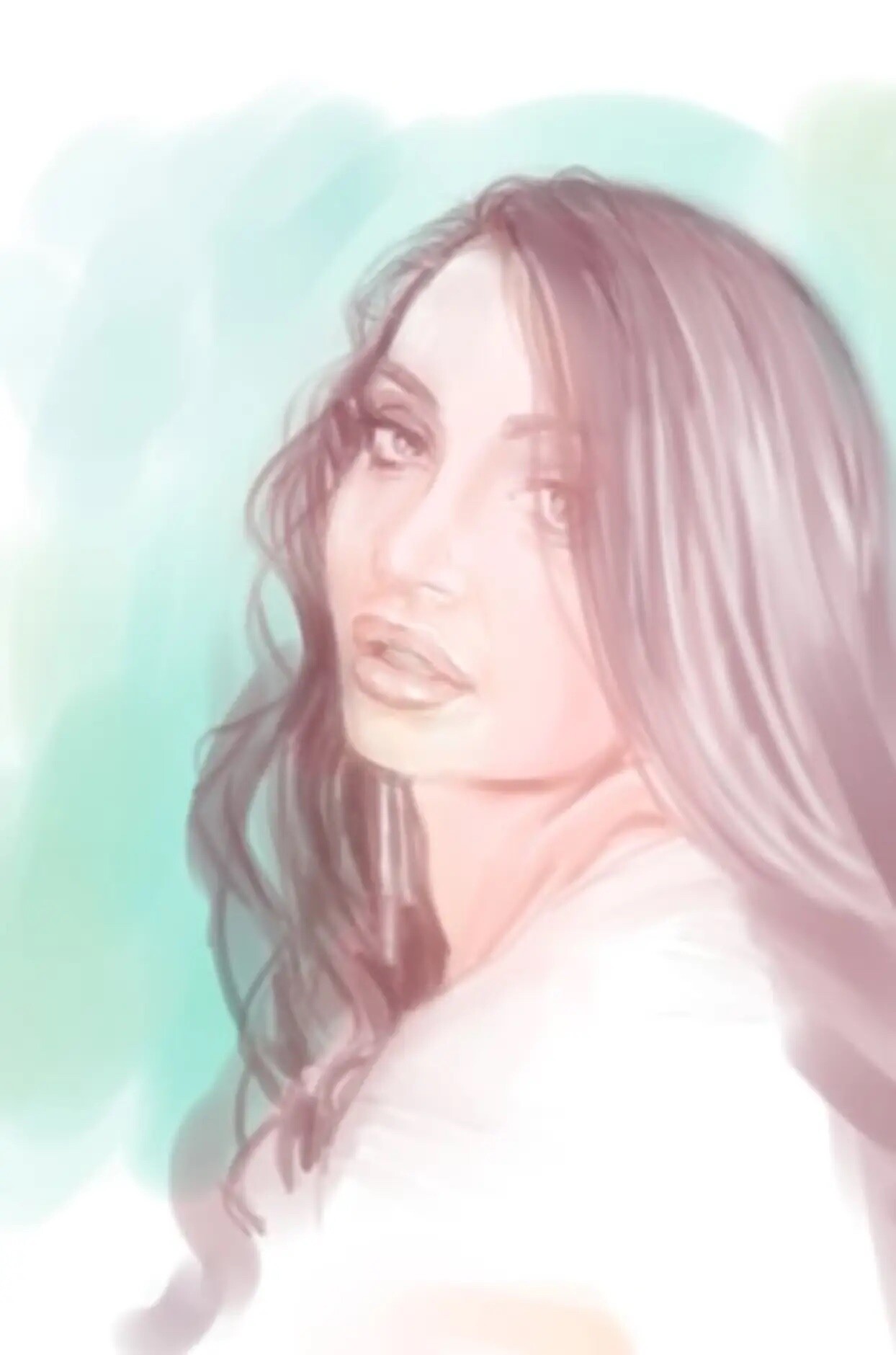 ArtStation - Digital watercolor practice via CSP & Wacom intuos