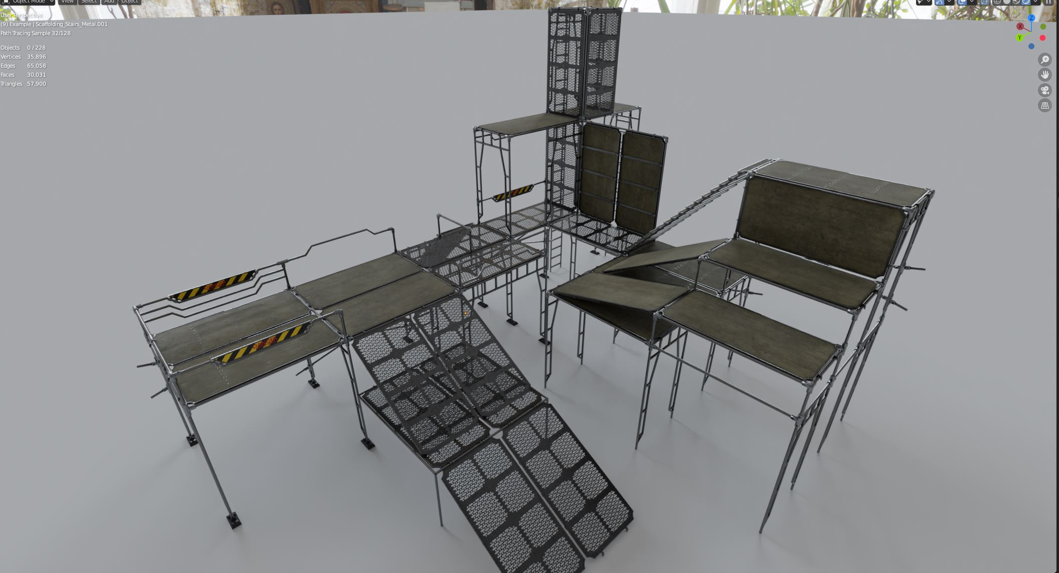 Valerios Tsoumpas - Modular Scaffolding Kit - Operation Black Mesa