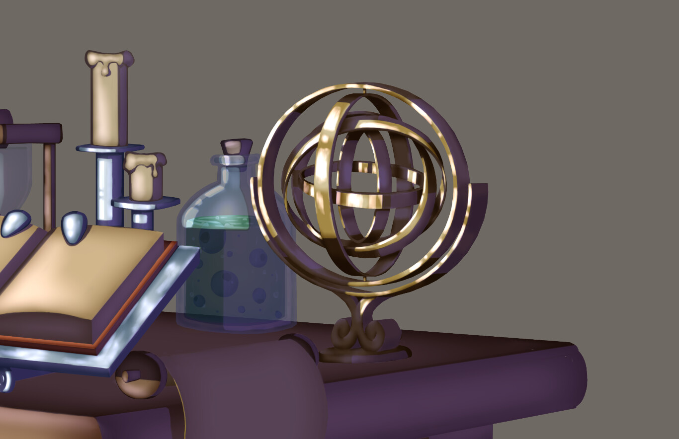 Denisa Mirzac - The Sorcerer's Apprentice Table