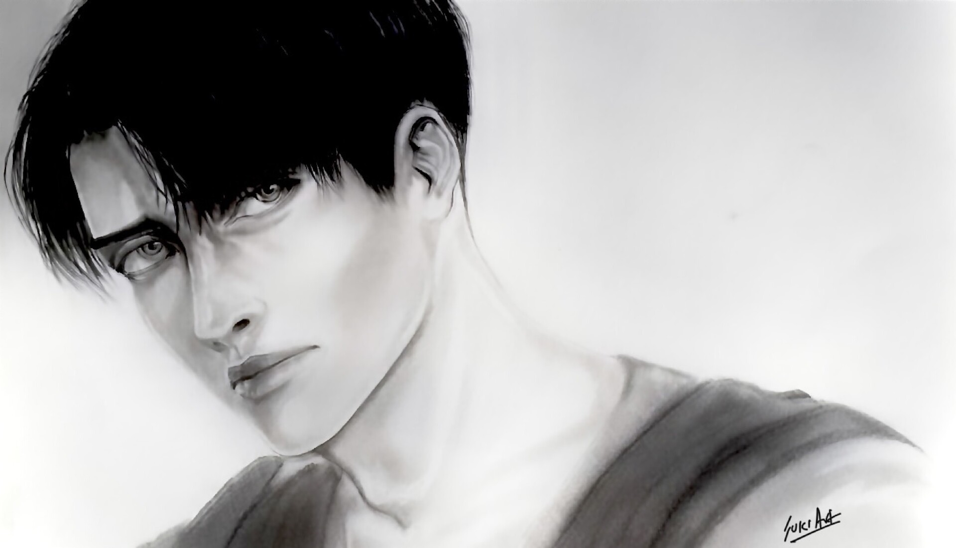 ArtStation - Levi Ackerman- Attack on Titan