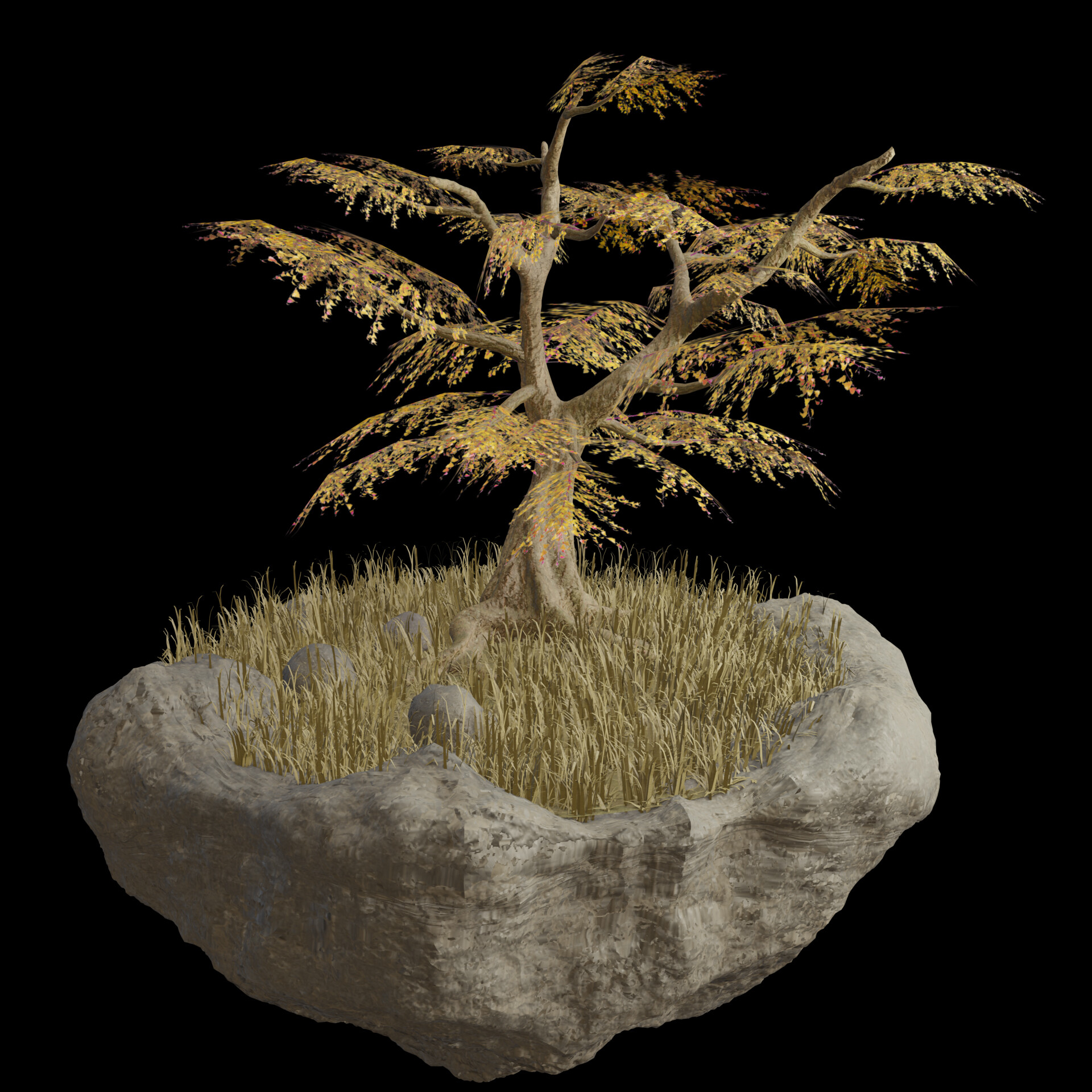 ArtStation - Stylized Tree Game Assets