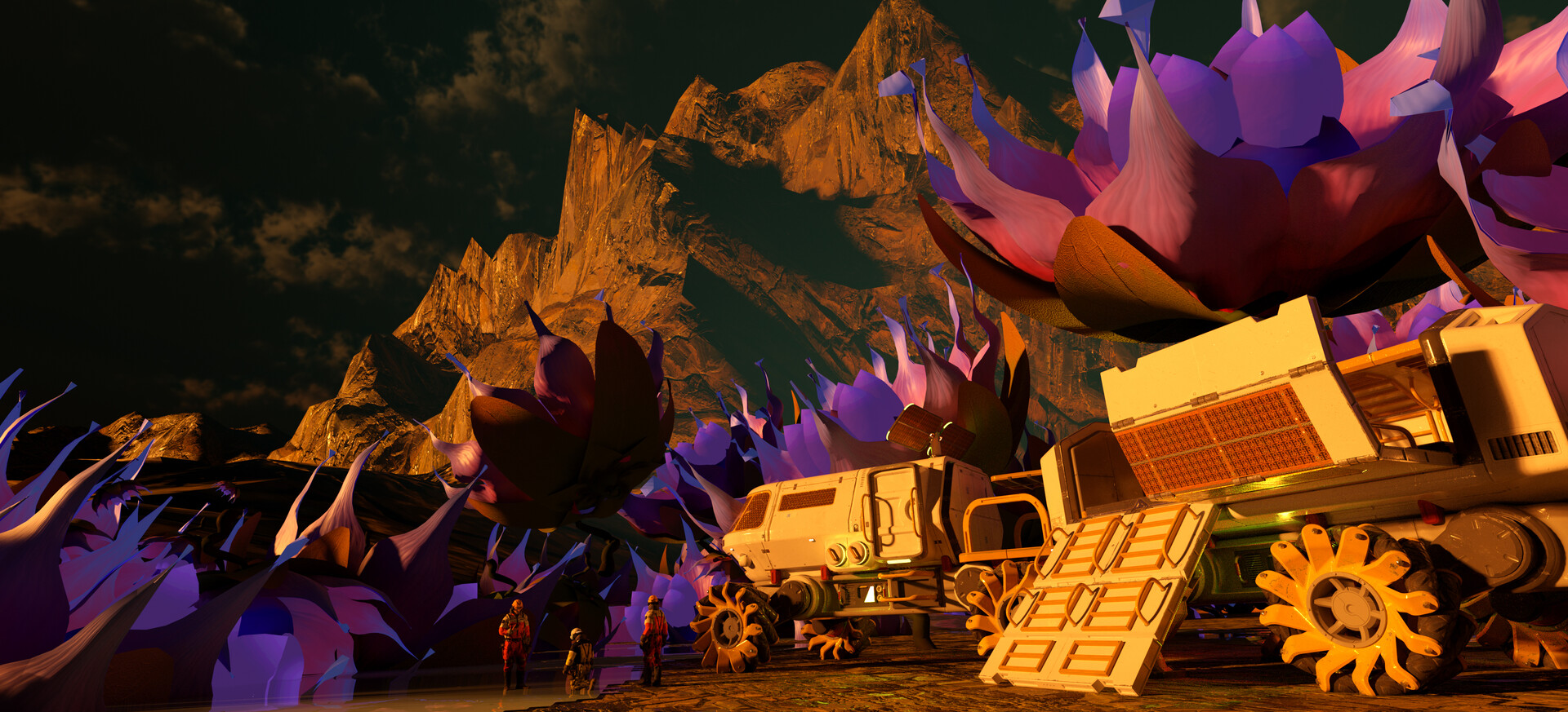 Ignacio de la Calle - Alien Planet Settlement