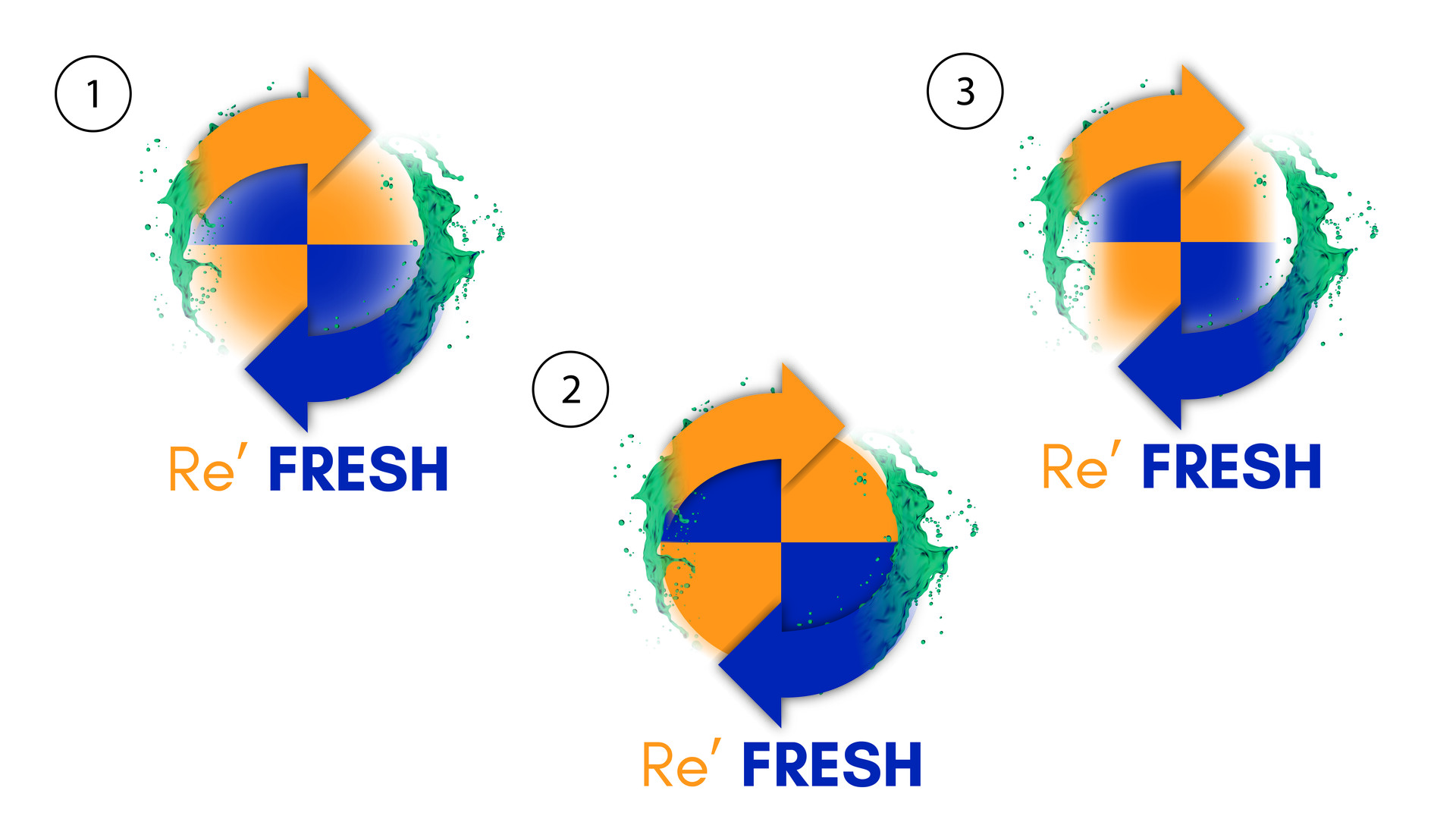 Aeliff Aeman - Re'FRESH Logo | Graphic Design