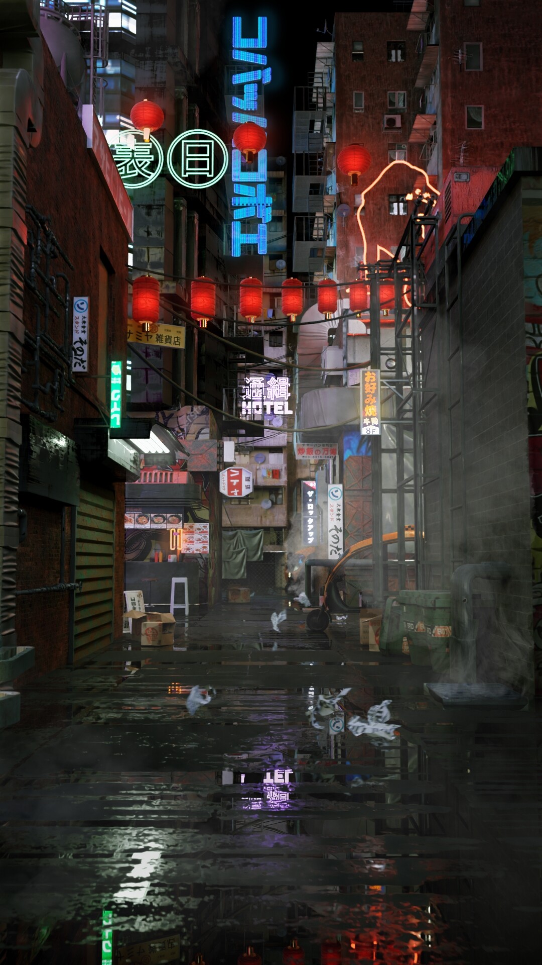 ArtStation - Alleyway