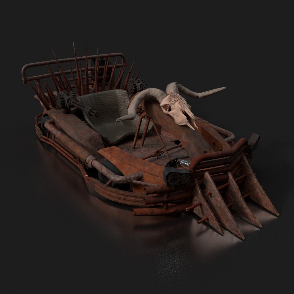 ArtStation - Post - Apocalyptic Carting