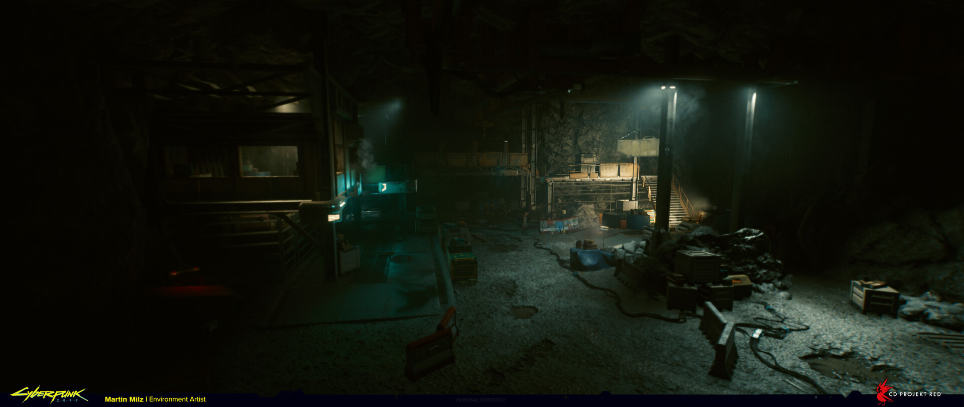 Martin Milz - Tunnel Hideout - Cyberpunk 2077