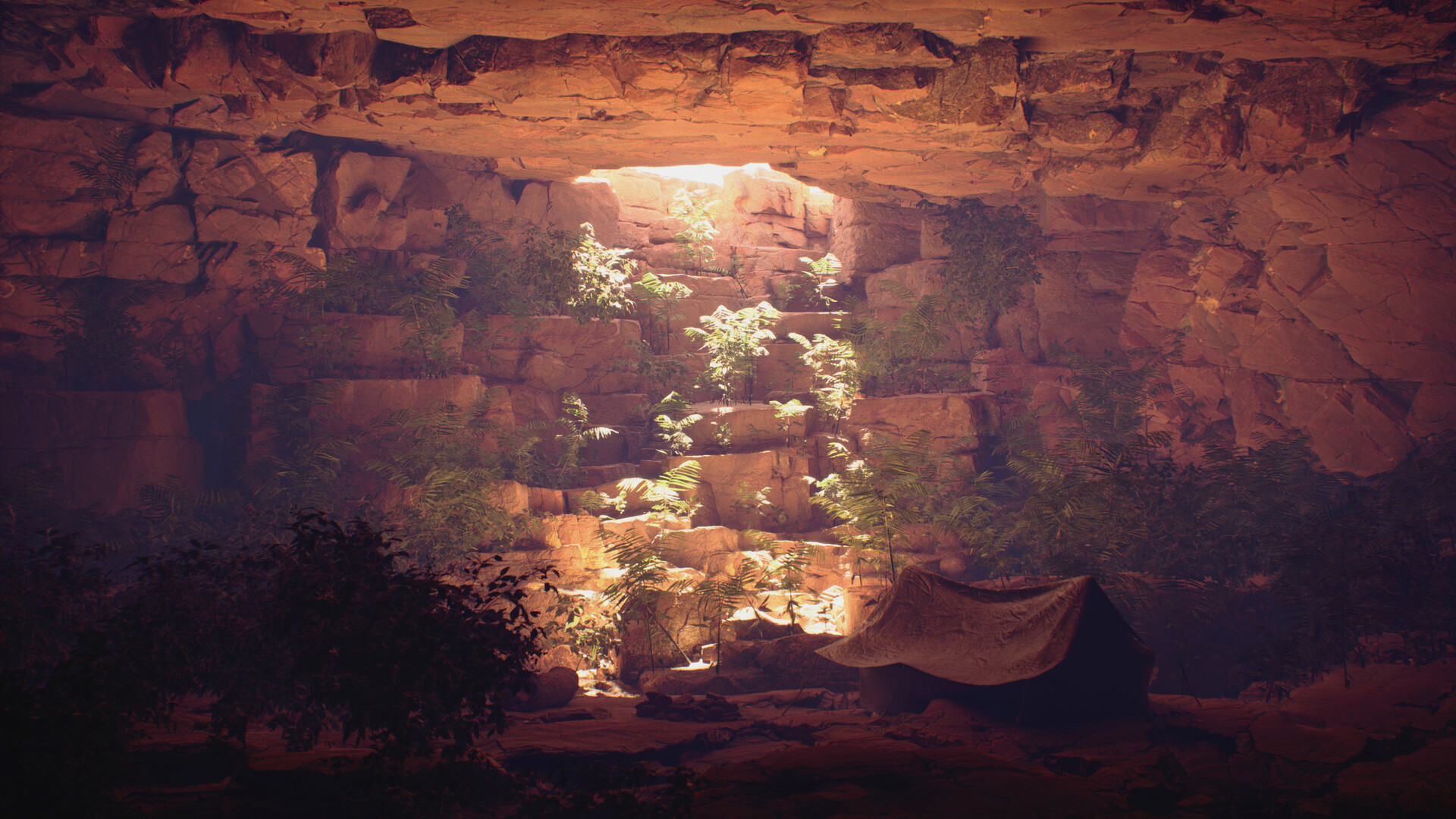 ArtStation - Cave scene Unreal Engine 5 environment